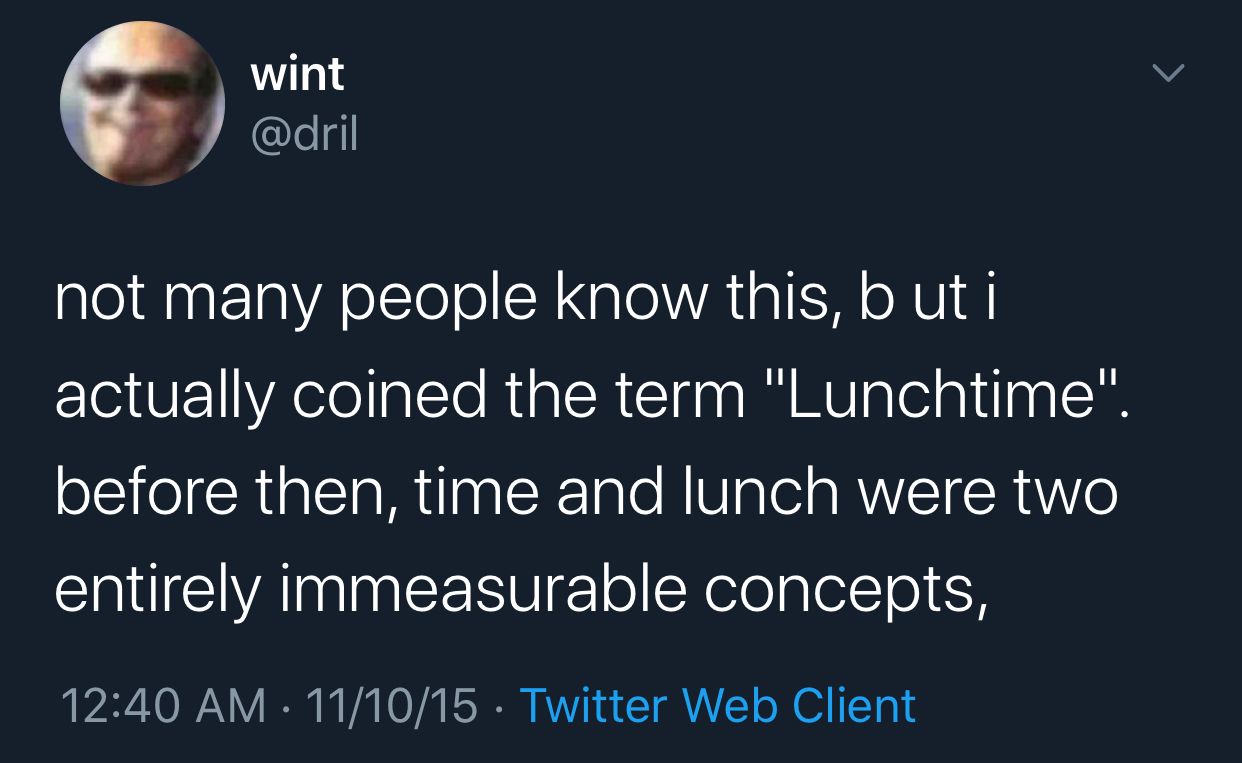 Dril on lunchtime | Scrolller