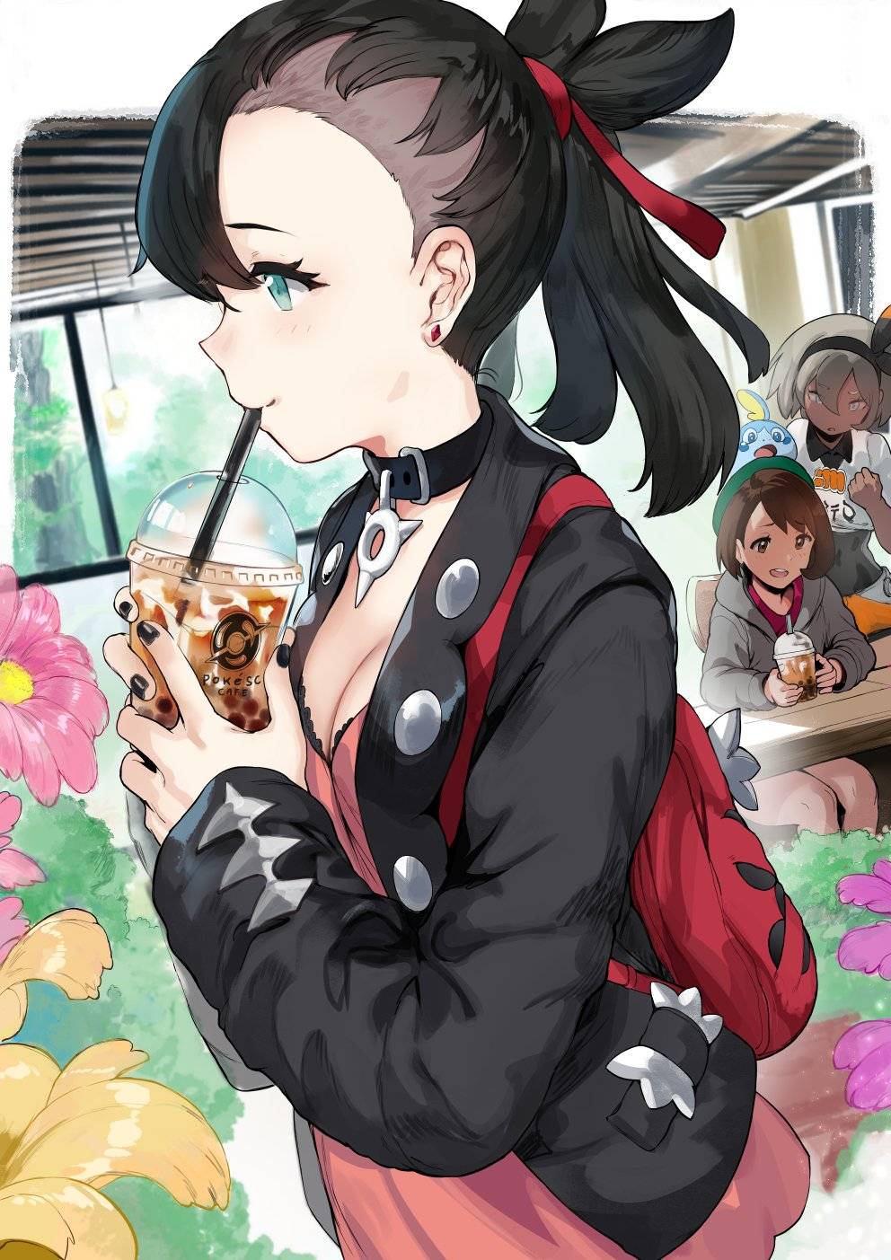 Drinking boba tea | Scrolller