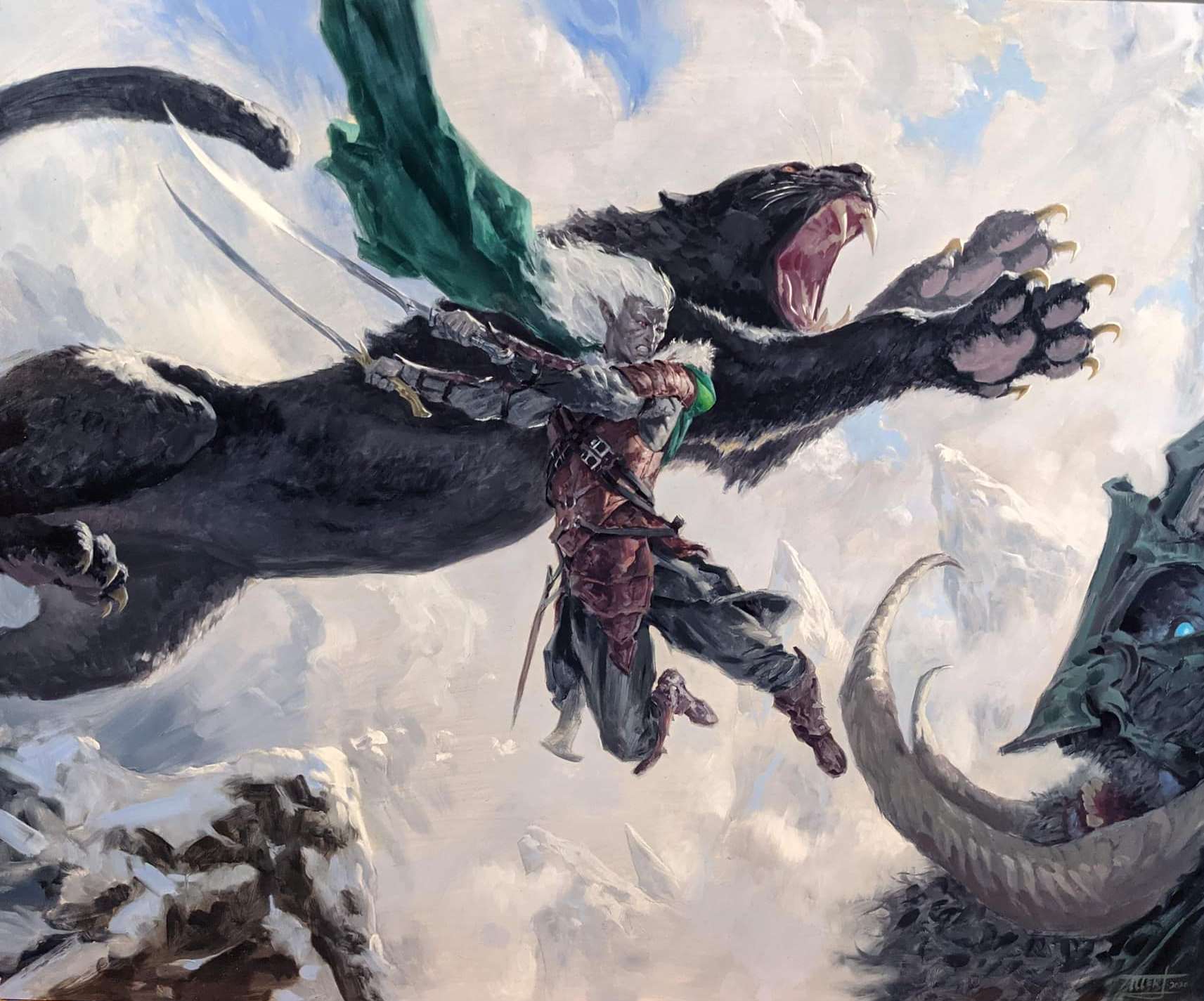 Drizzt Do'Urden by Tyler Jacobson | Scrolller