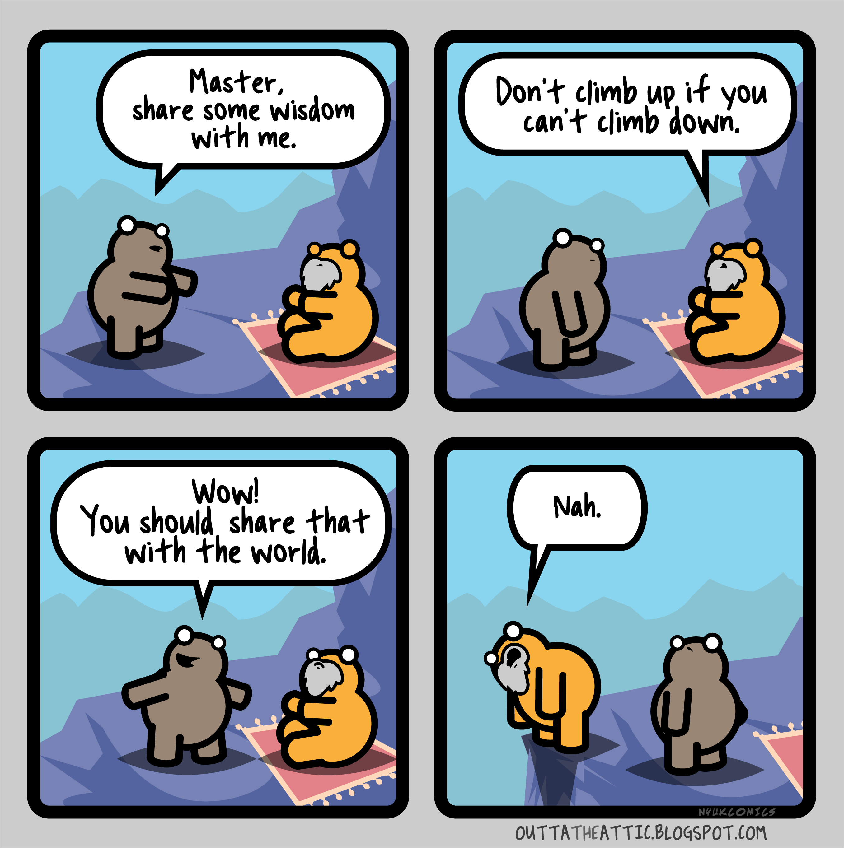 Droppin' some wisdom | Scrolller