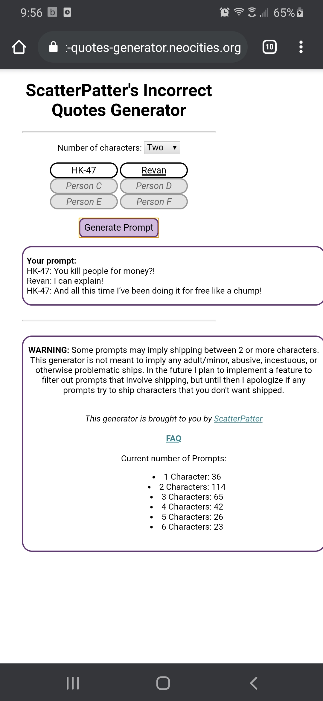 DS Revan and HK. | Scrolller