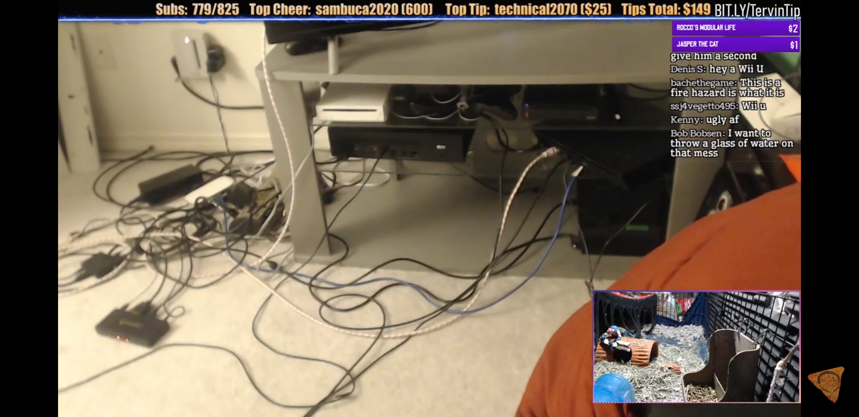 DSP's cable management | Scrolller