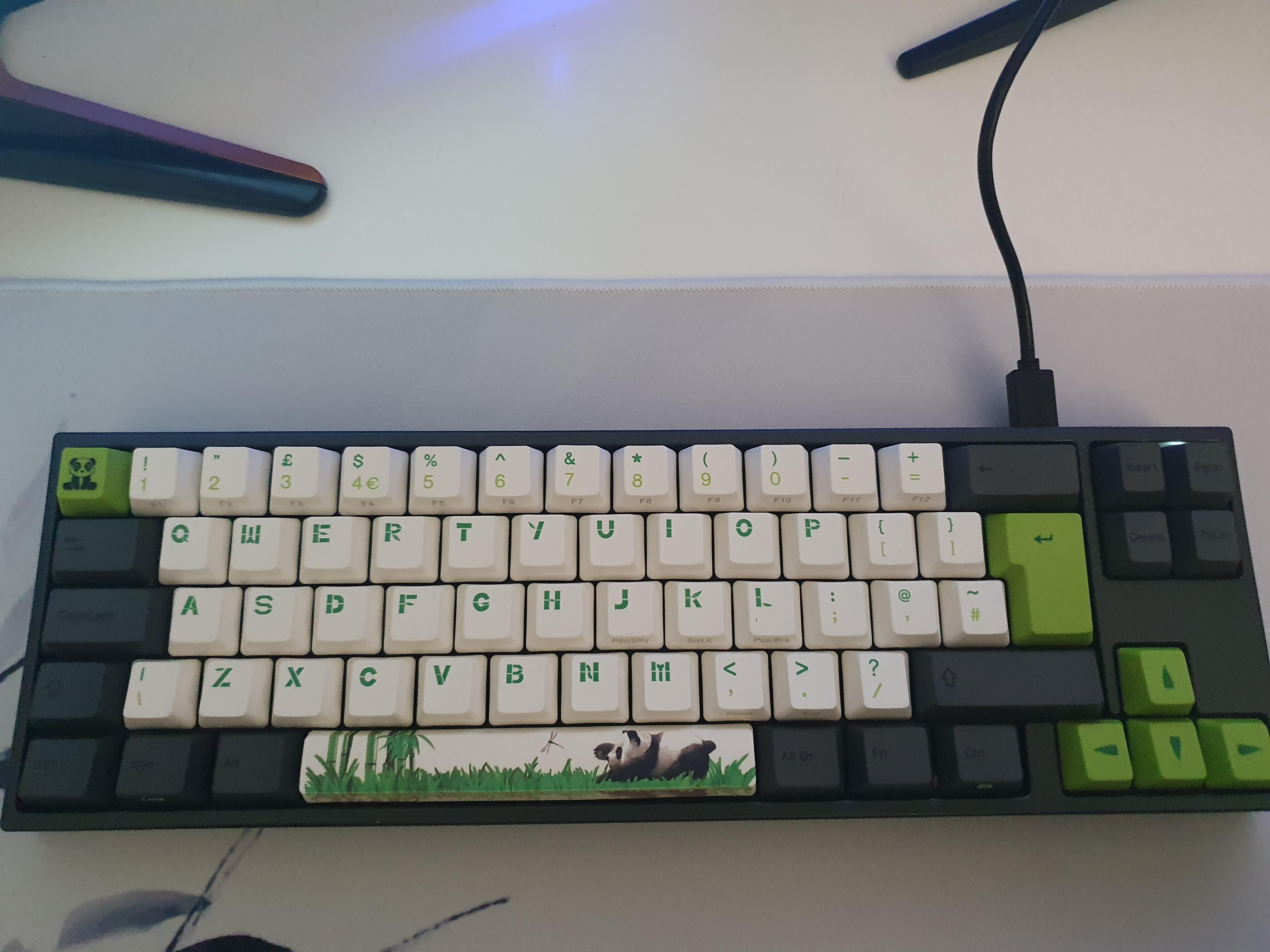Ducky Varmilo MIYA Pro Panda Edition Brown Cherry MX Switch Keyboard ...