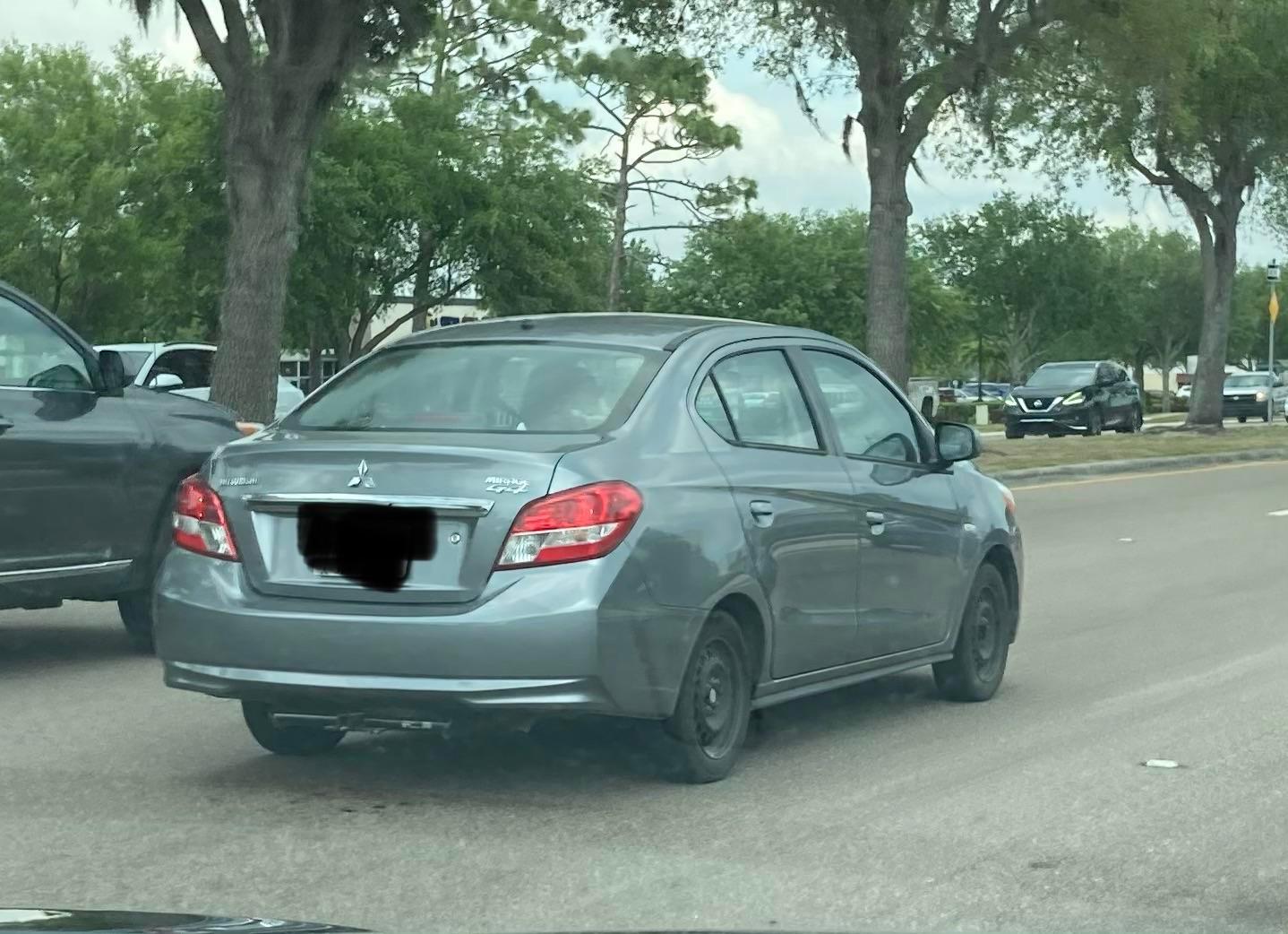Dude just rolling around on four spare tires. | Scrolller