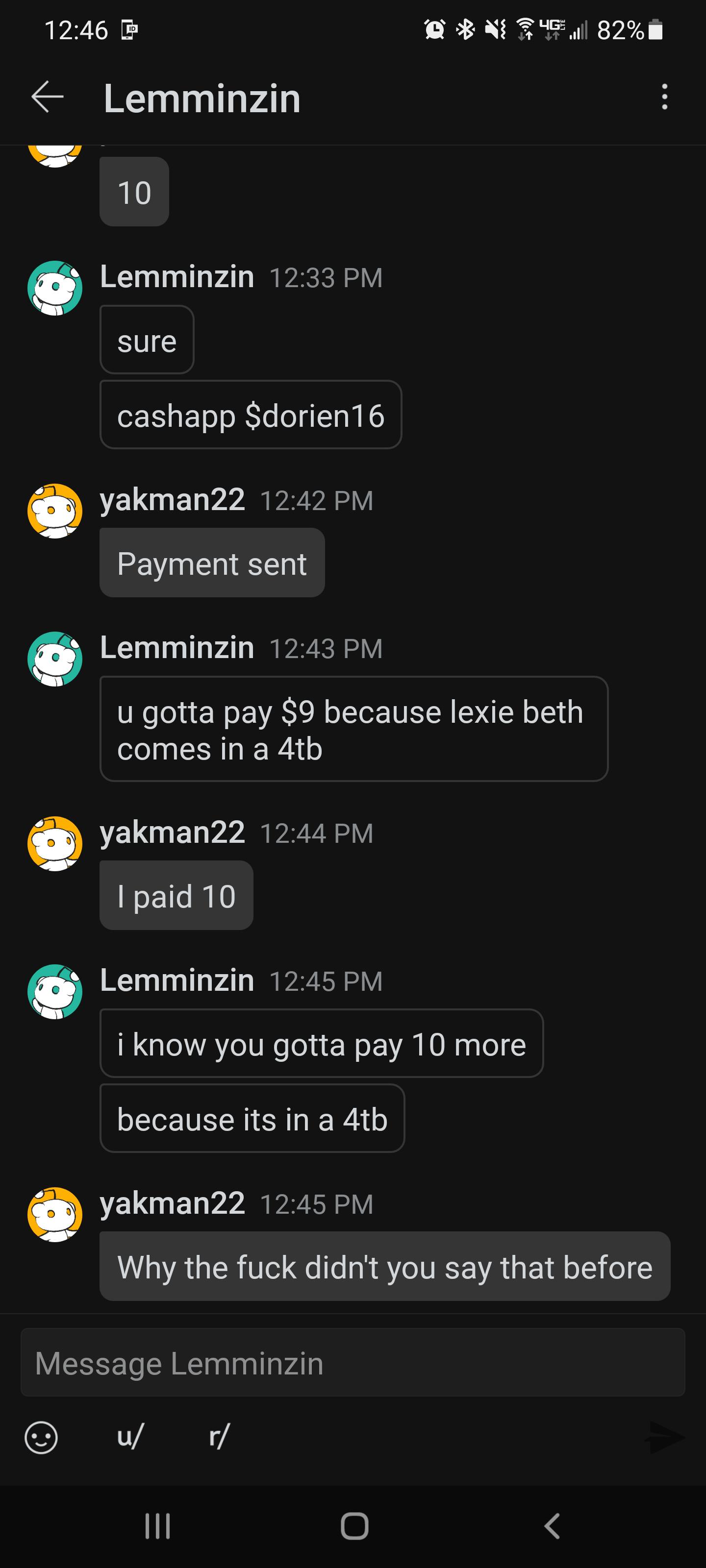 Dude out here scamming | Scrolller