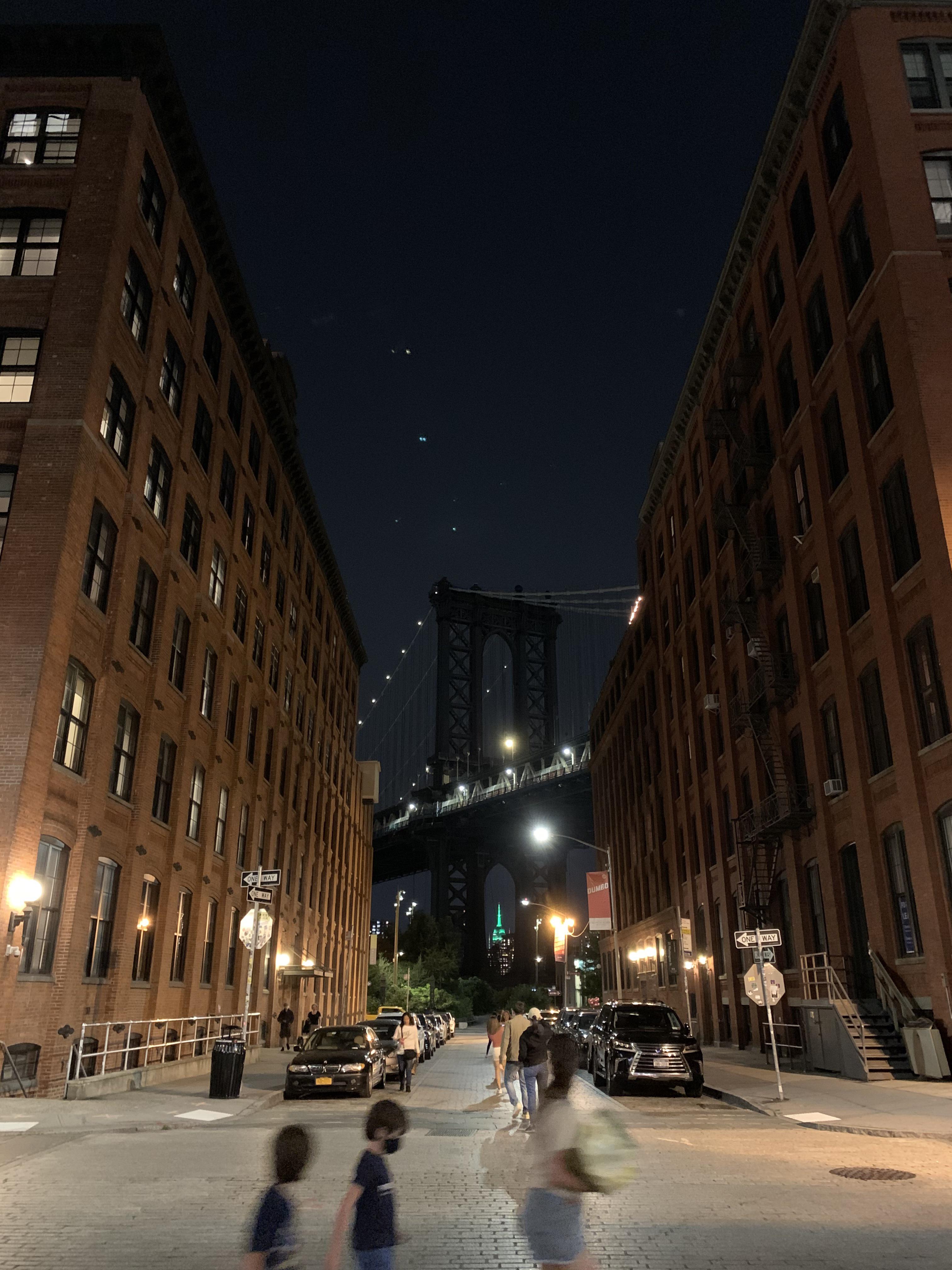 DUMBO, Brooklyn, outside my new apartment | Scrolller