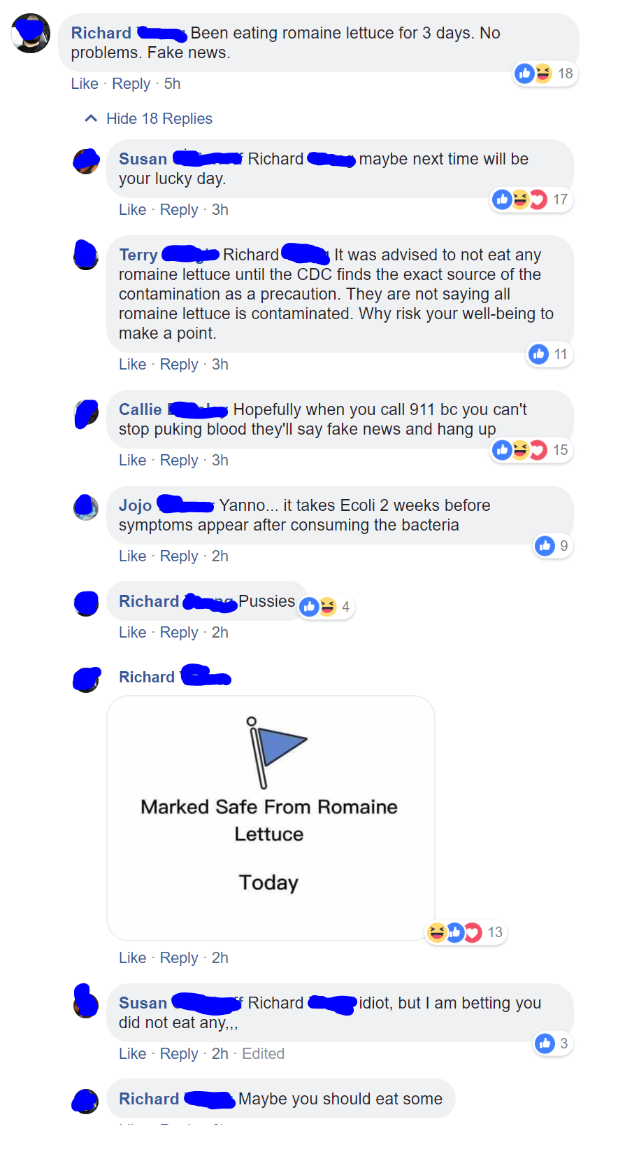 E. Coli is for liberal pussies. s | Scrolller