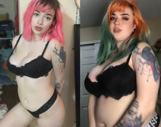 E-girl getting chunky | Scrolller