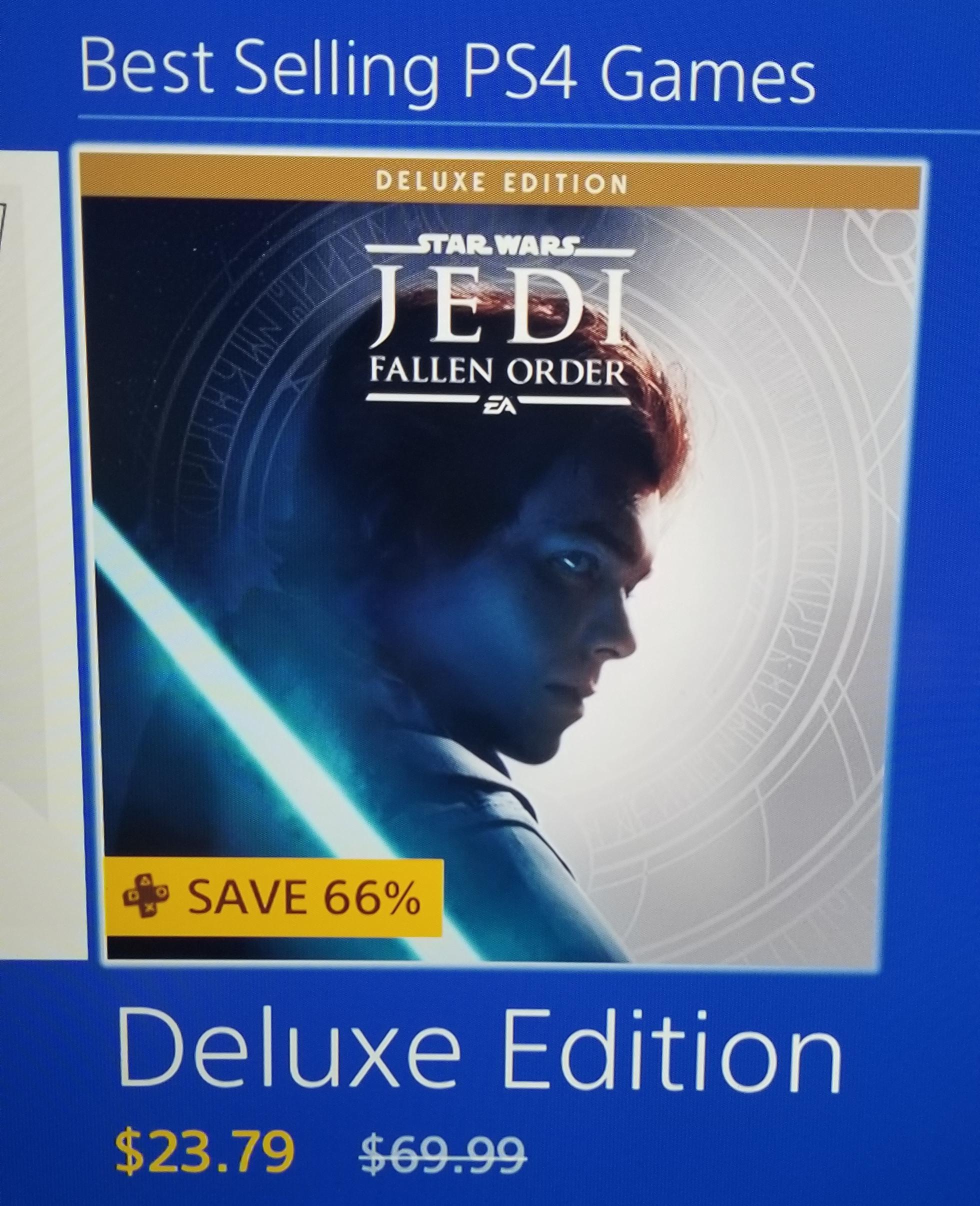 EA: Execute Order 66% off | Scrolller