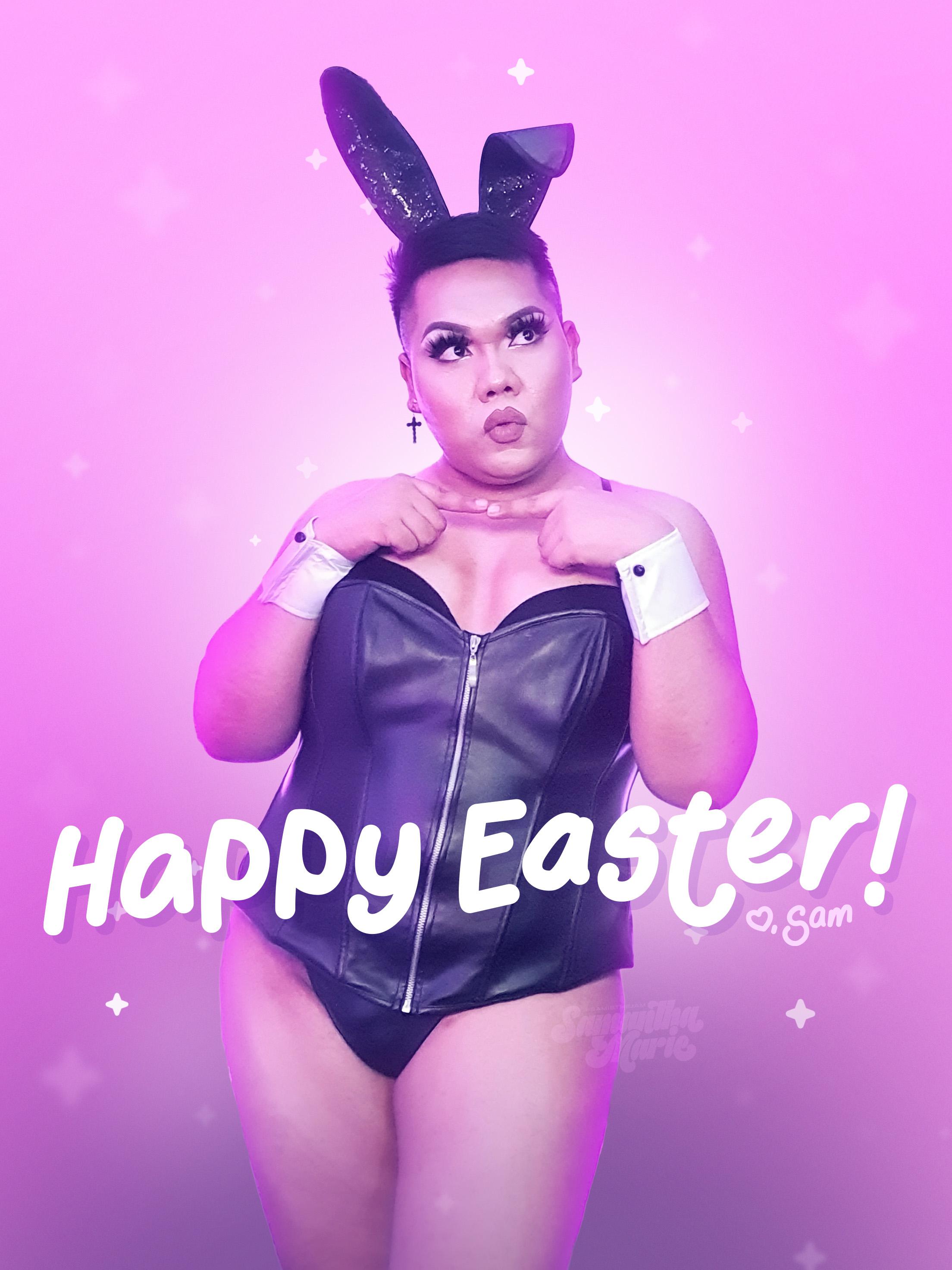 easter bunny says uwu 💜 | Scrolller