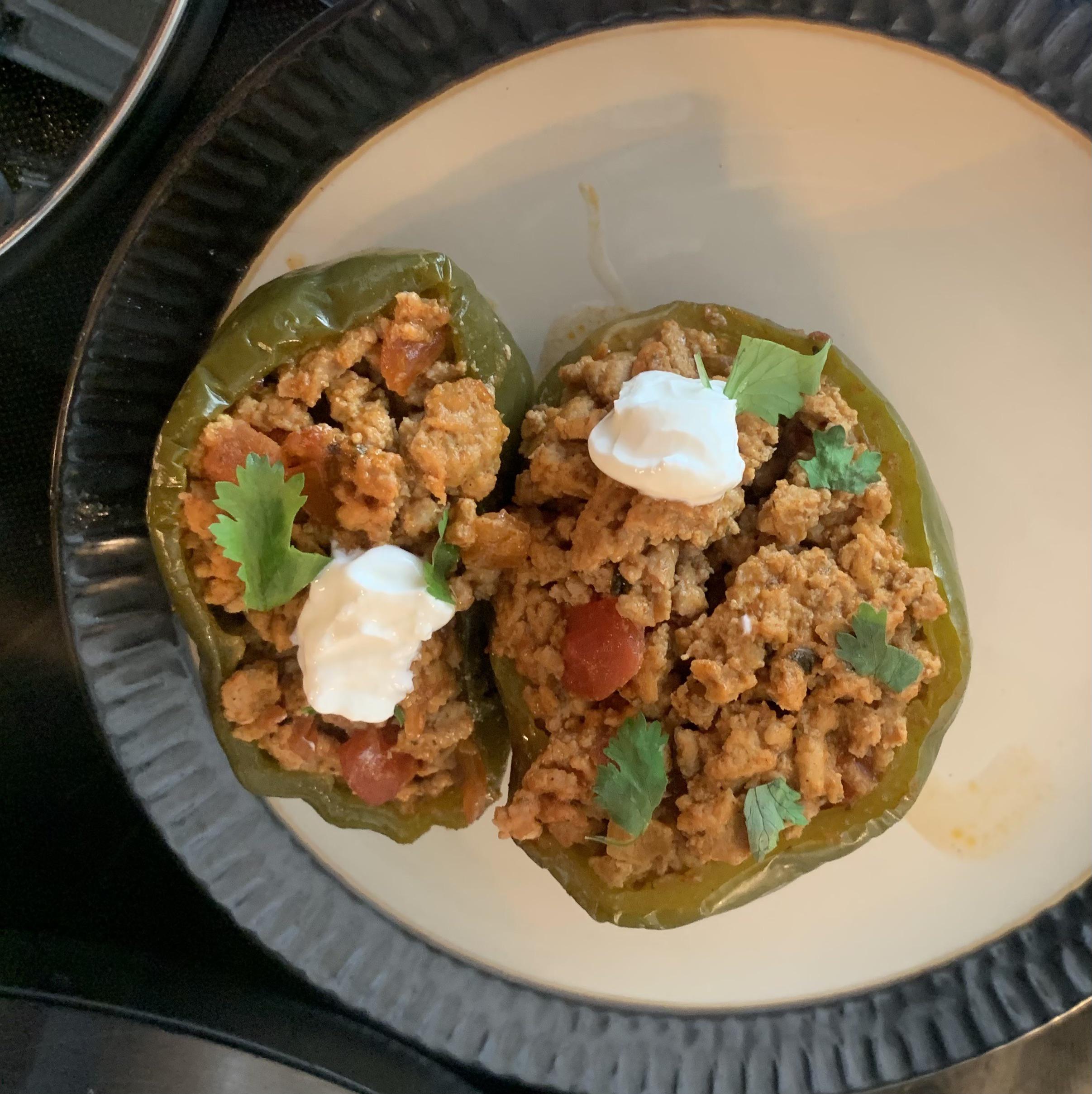 Easy Taco Stuffed Peppers | Scrolller