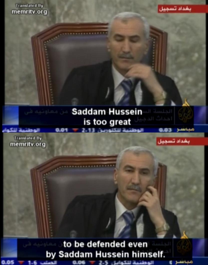 Eat shit, I will defend Saddam... | Scrolller