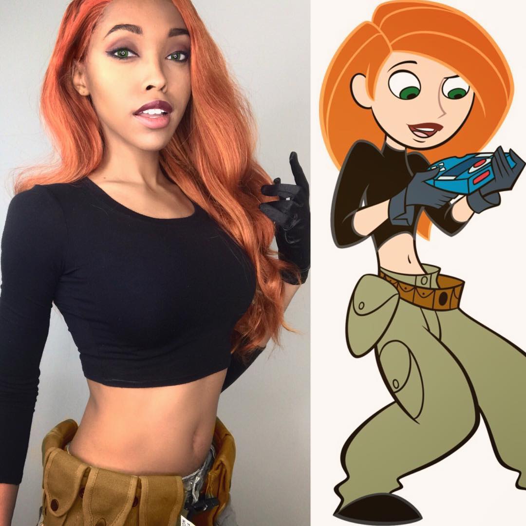 Ebony cosplay Kim Possible | Scrolller