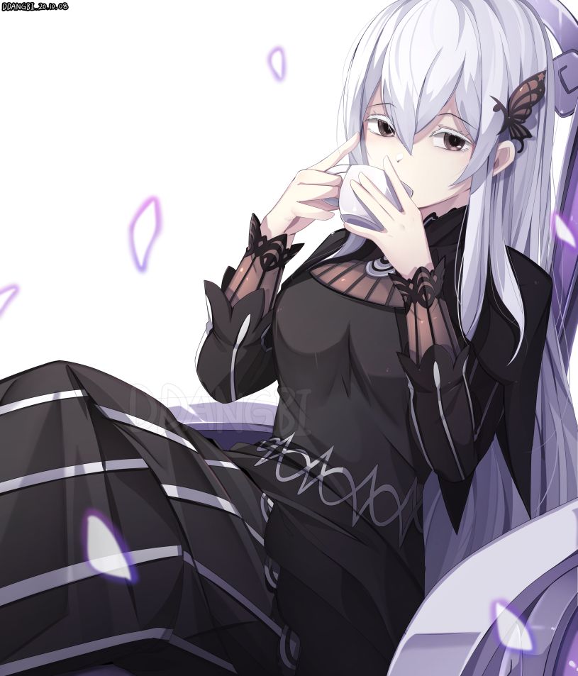 Echidna taking a sip by DDANGBI | Scrolller