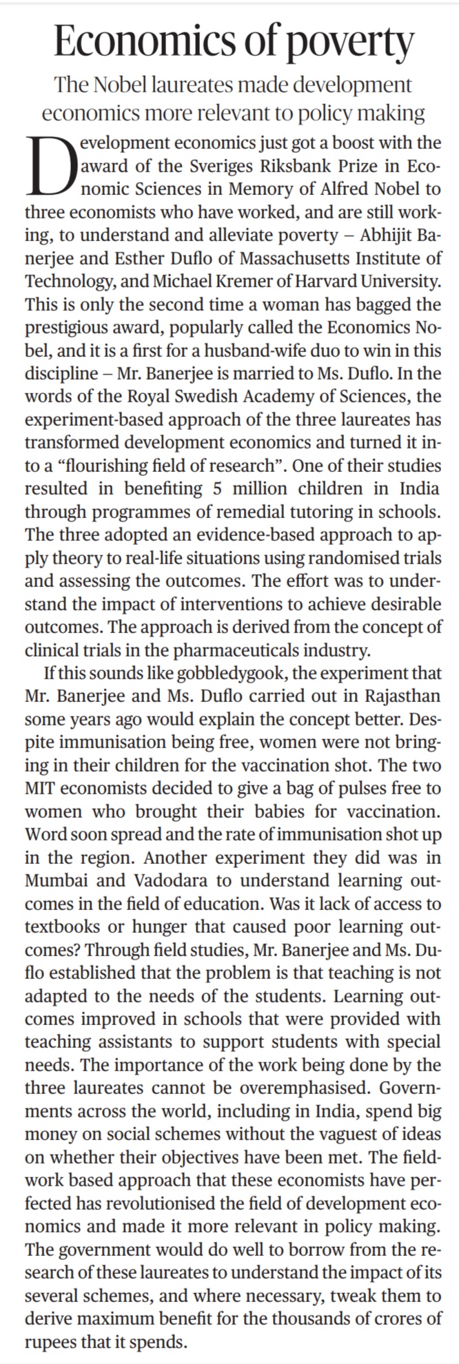 Economics of Poverty | Scrolller
