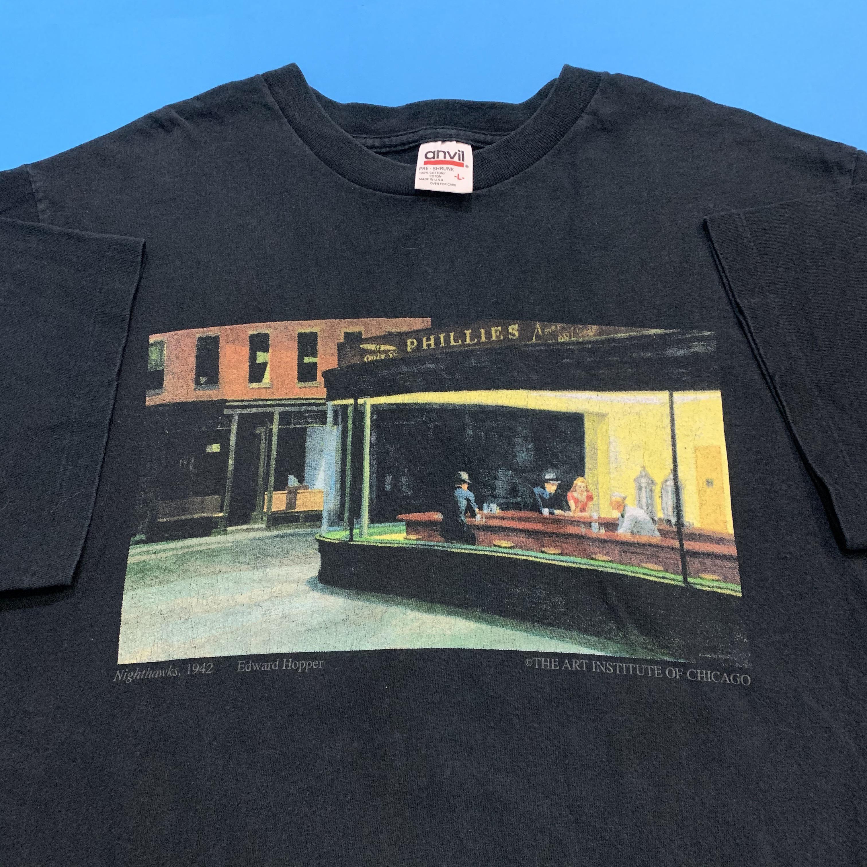 edward hopper nighthawks tee | Scrolller