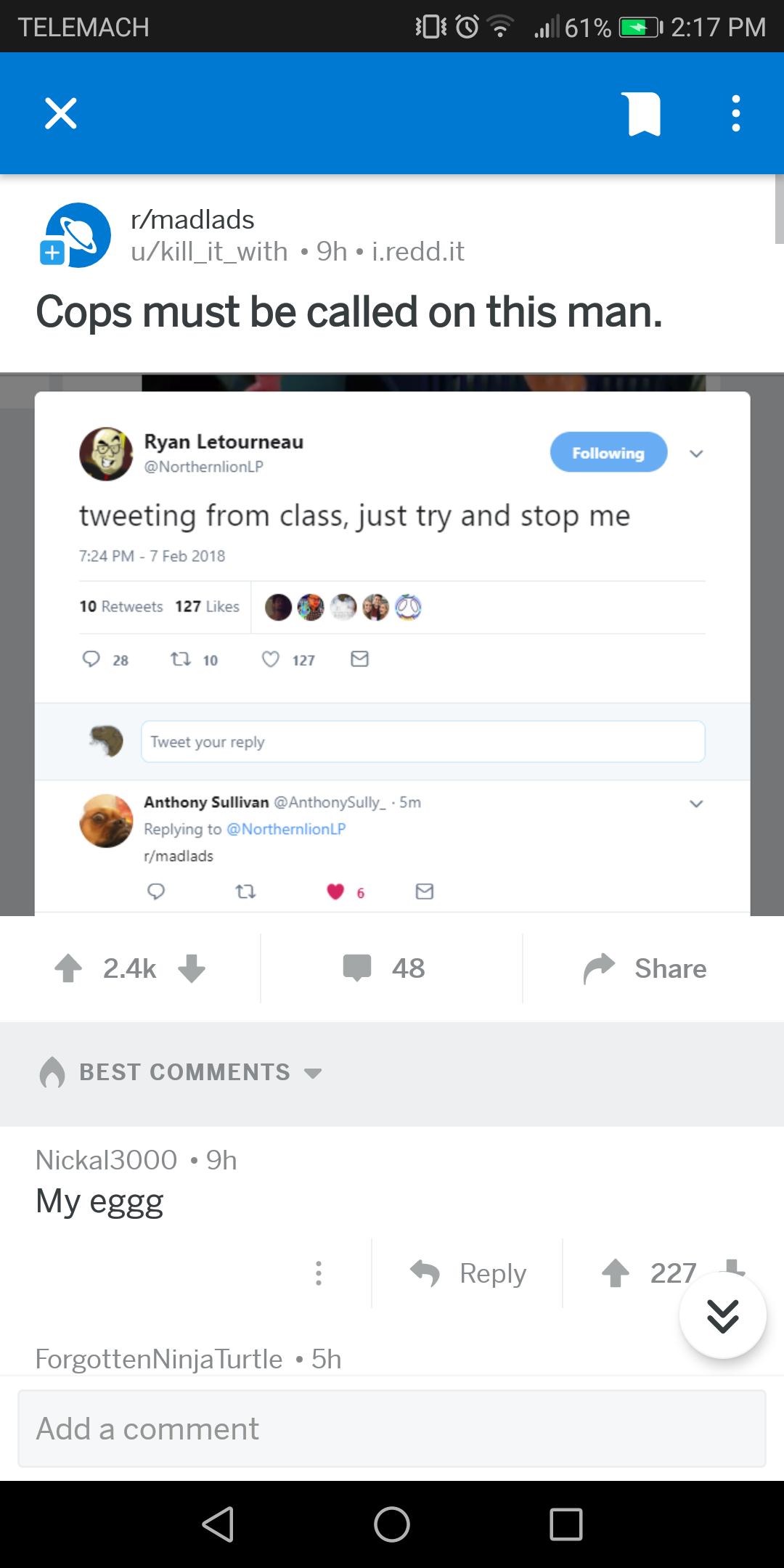 Eggdaddy is a MADLAD | Scrolller