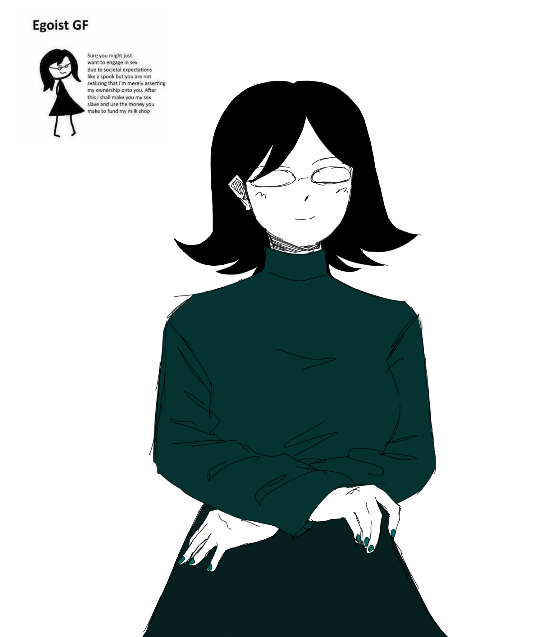 egoist gf? | Scrolller