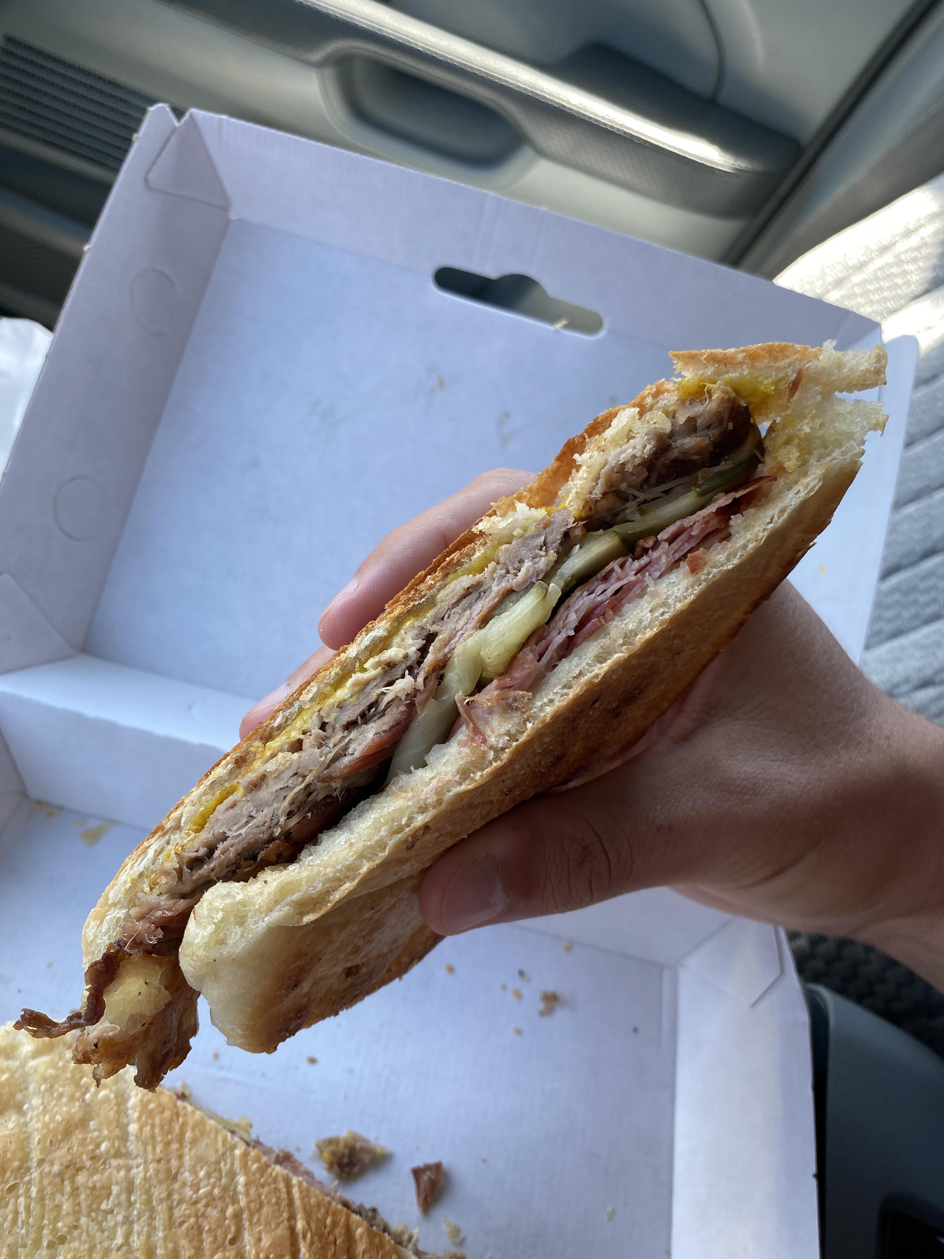 El Cochinito’s cubano. One of the best sandwiches in the city. | Scrolller