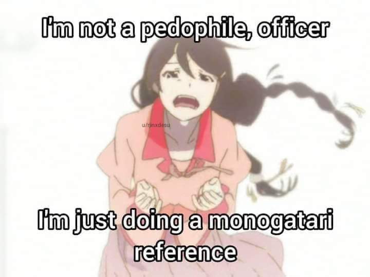 El dia a dia de los fans de Monogatari | Scrolller