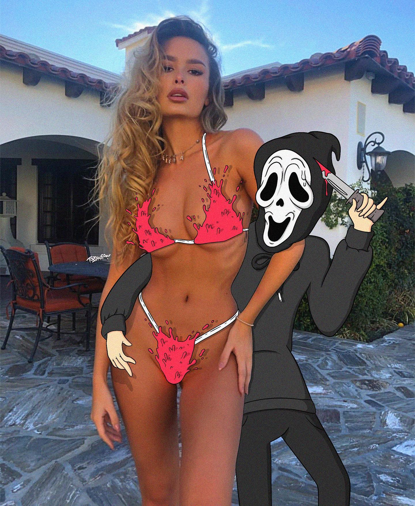 ELENA X SCREAM 🔪 | Scrolller