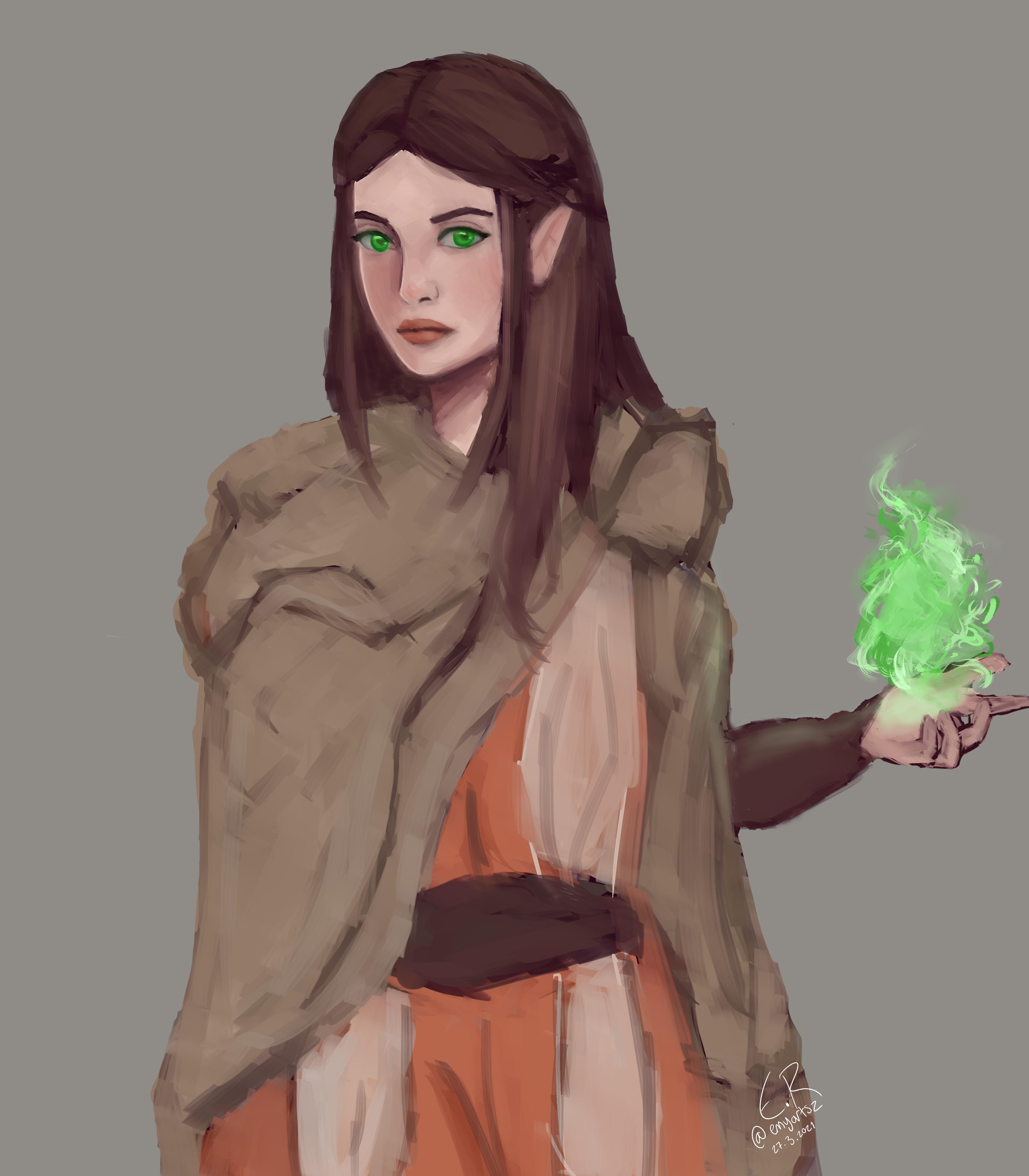 Elf OC, by me | Scrolller