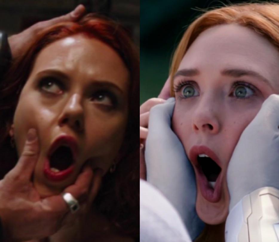 Elizabeth Olsen is following in Scarlett Johansson’s footsteps to become the new cum dumpster of ...