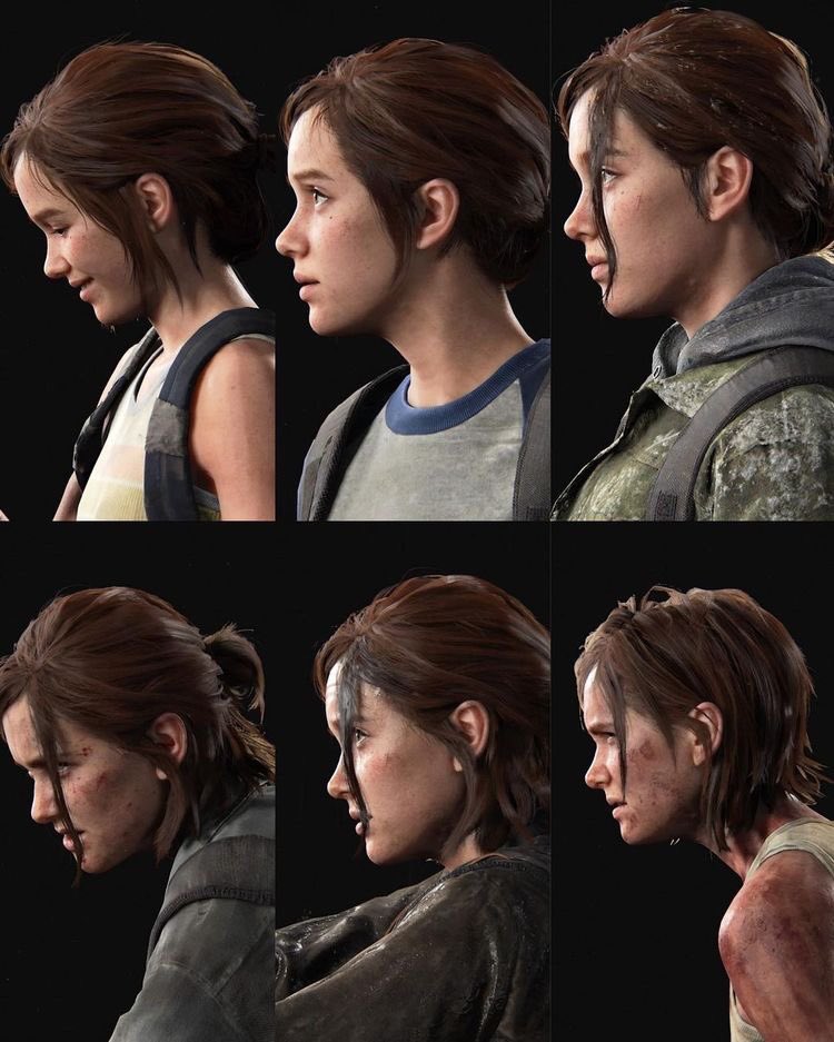 Ellie's evolution | Scrolller
