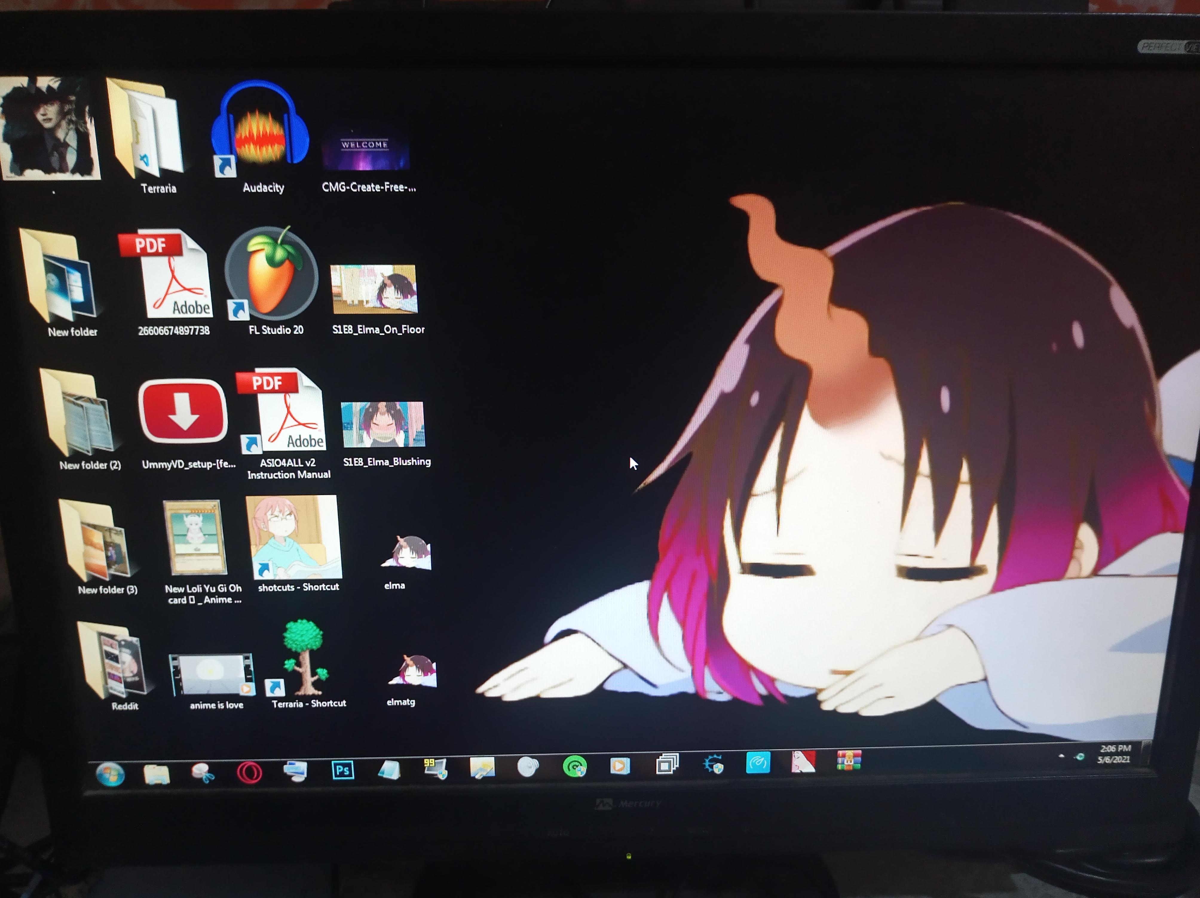 Elma at desktop | Scrolller