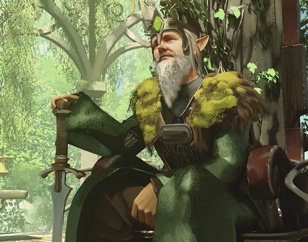Elven King by Sam Kanios | Scrolller