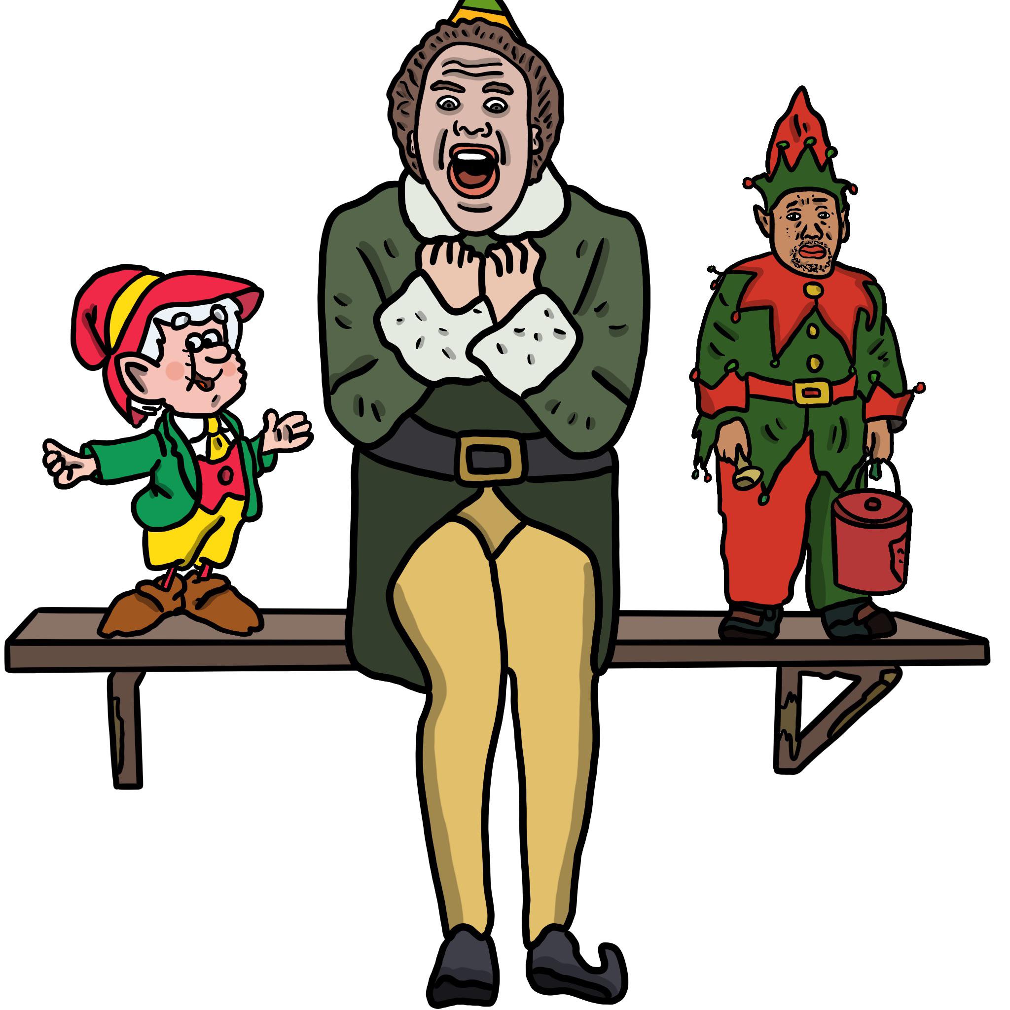 Elves on a shelf. [OC]. | Scrolller