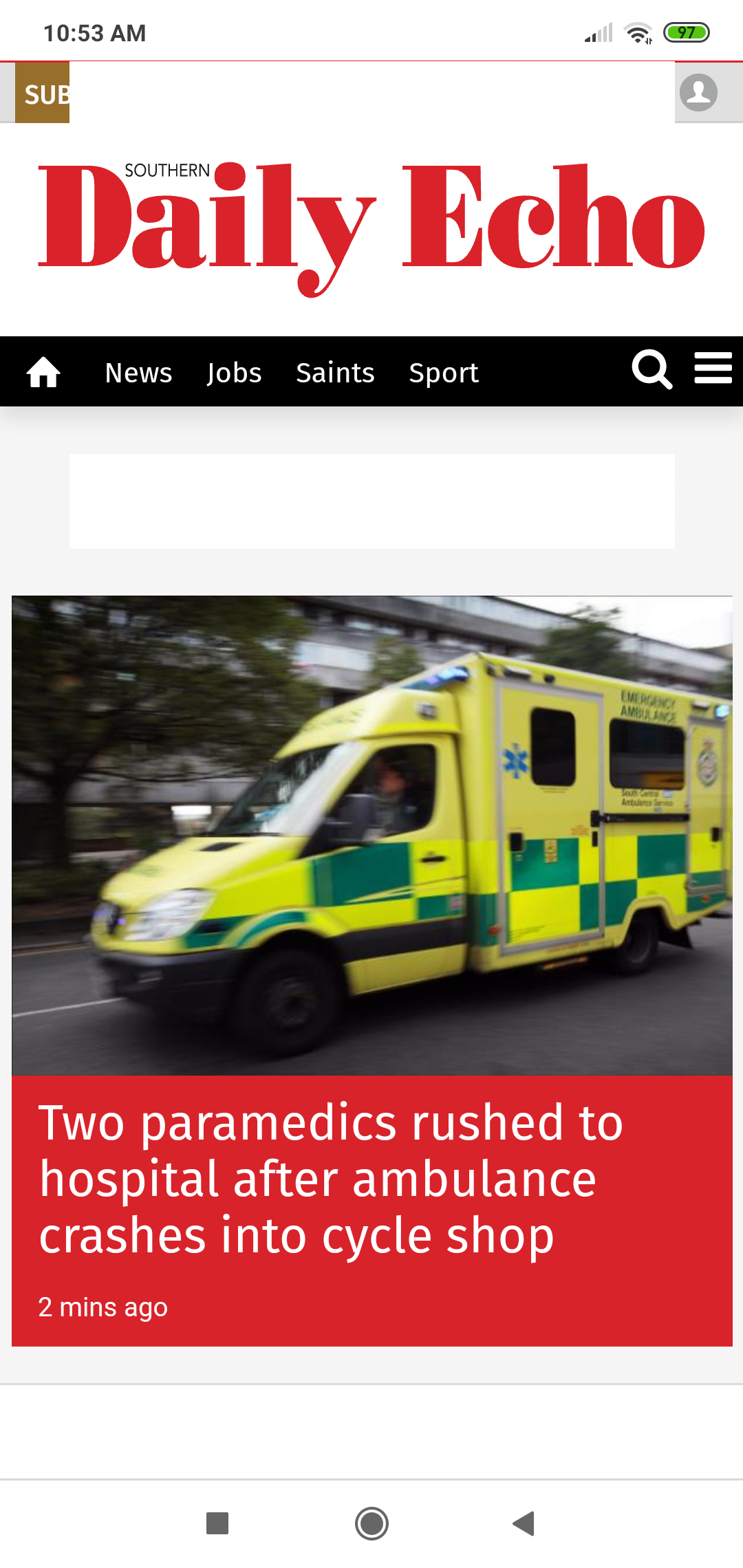 Emergency Vehicle becomes the emergency | Scrolller