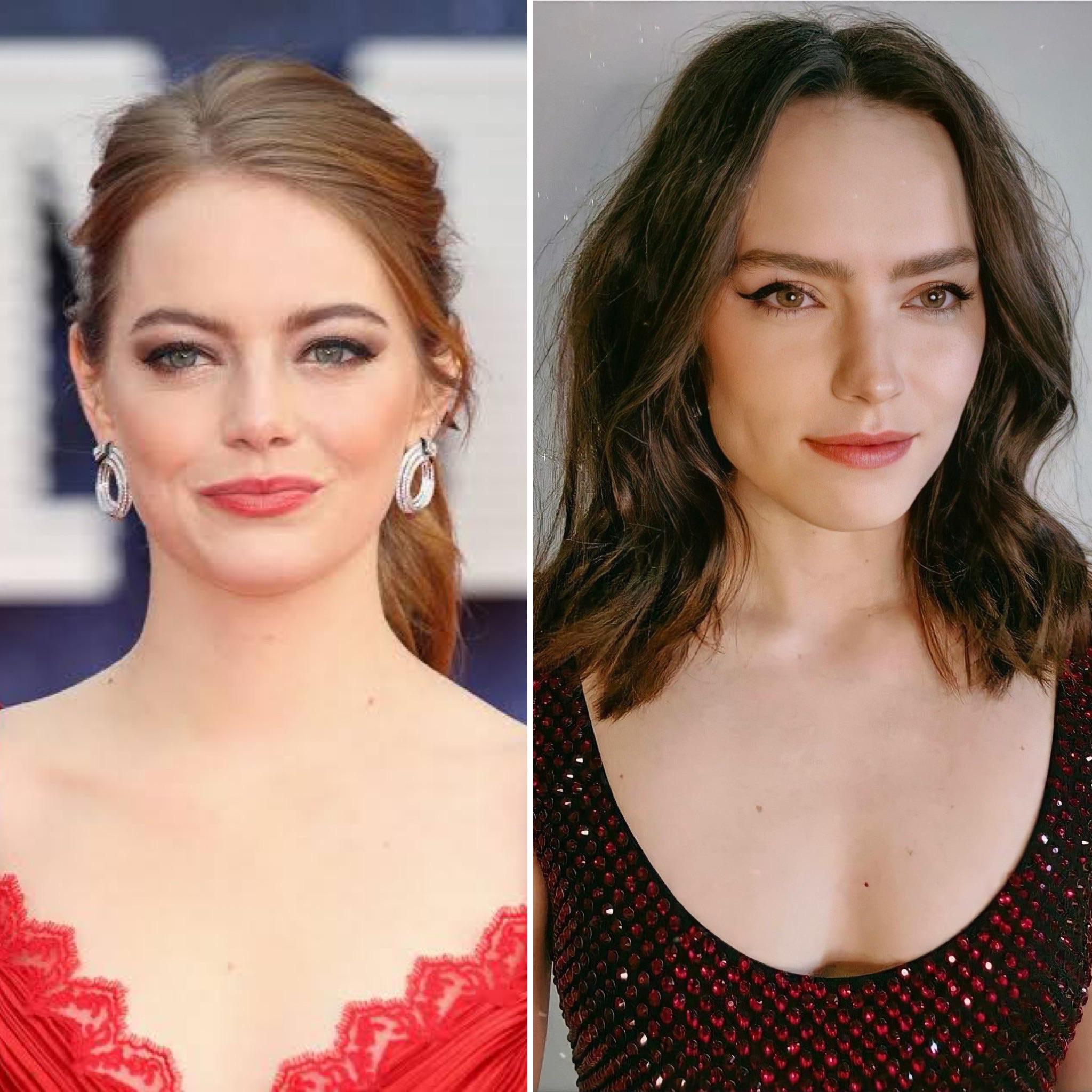 Emma Stone vs Daisy Ridley | Scrolller