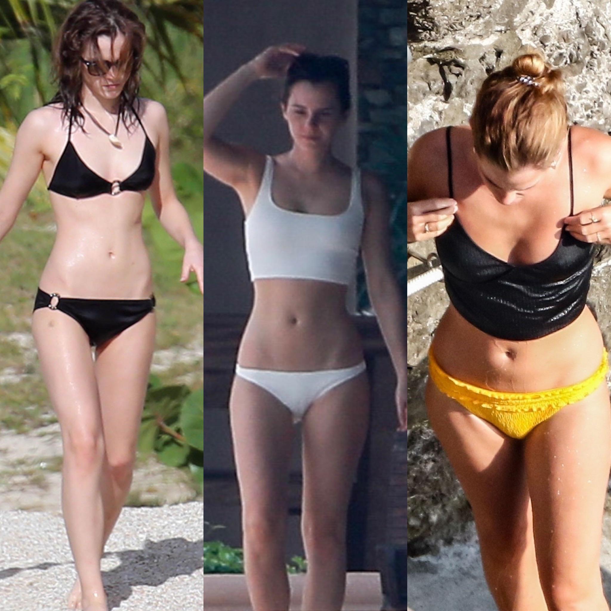 Emma Watson Bikini Body/Belly Evolution | Scrolller