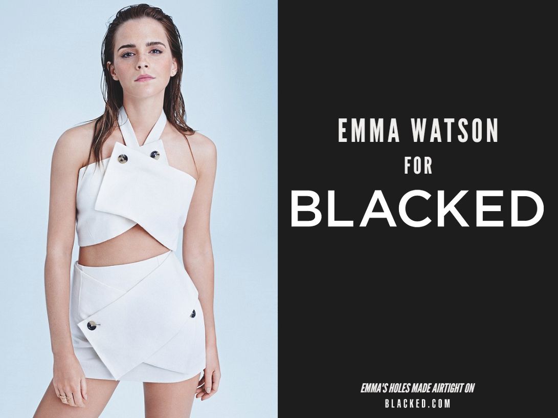 Emma Watson for Blacked. | Scrolller