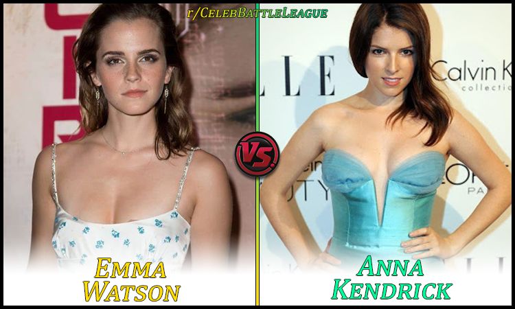 Emma Watson v Anna Kendrick [Inter-Titty Cup R2] | Scrolller