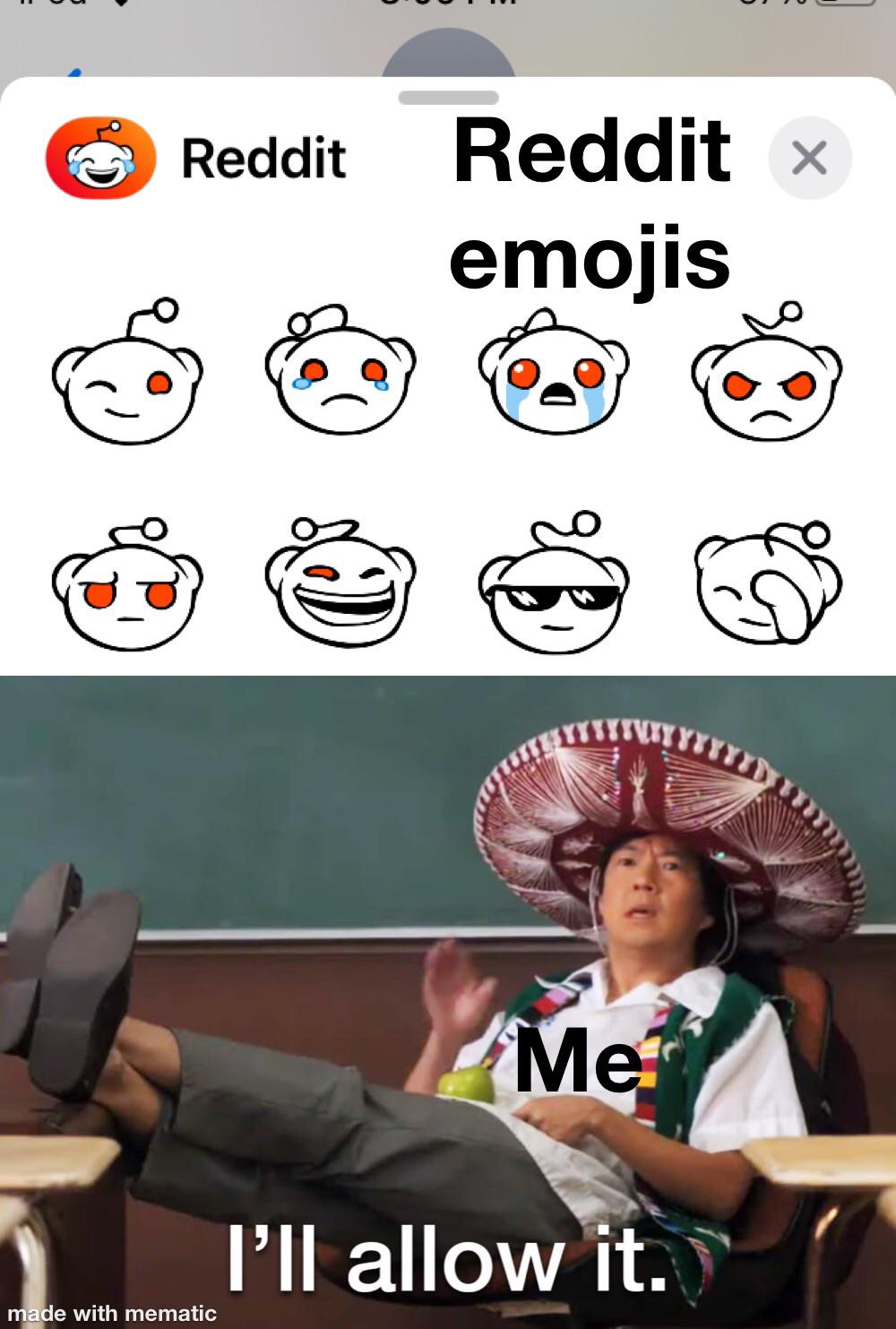 Emojis made by Reddit. | Scrolller