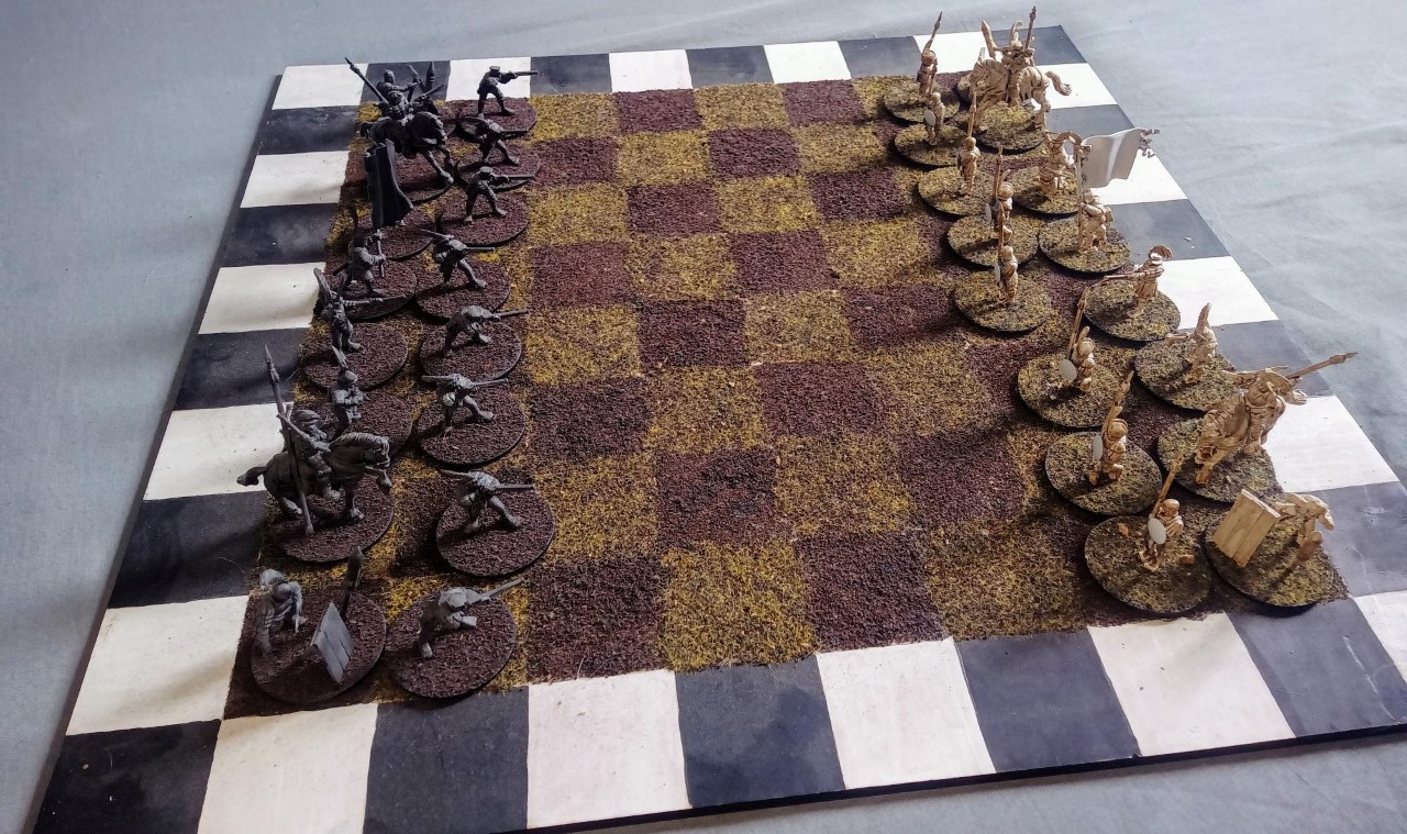empire themed chess set my son and i made | Scrolller