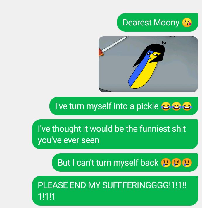 ENA turn herself into a pickle, now that's some funniest shit I've ever seen my life | Scrolller