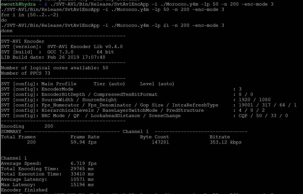 Encoding 1080p AV1 at 6,7 fps | Scrolller