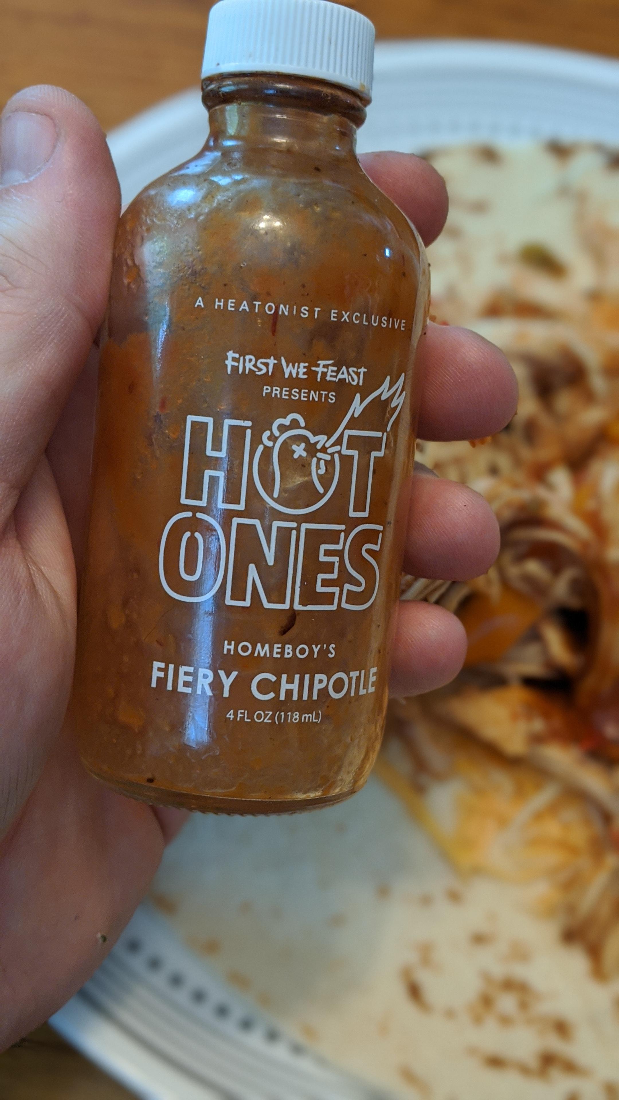 End of an era. Final bottle of Fiery Chipotle. | Scrolller