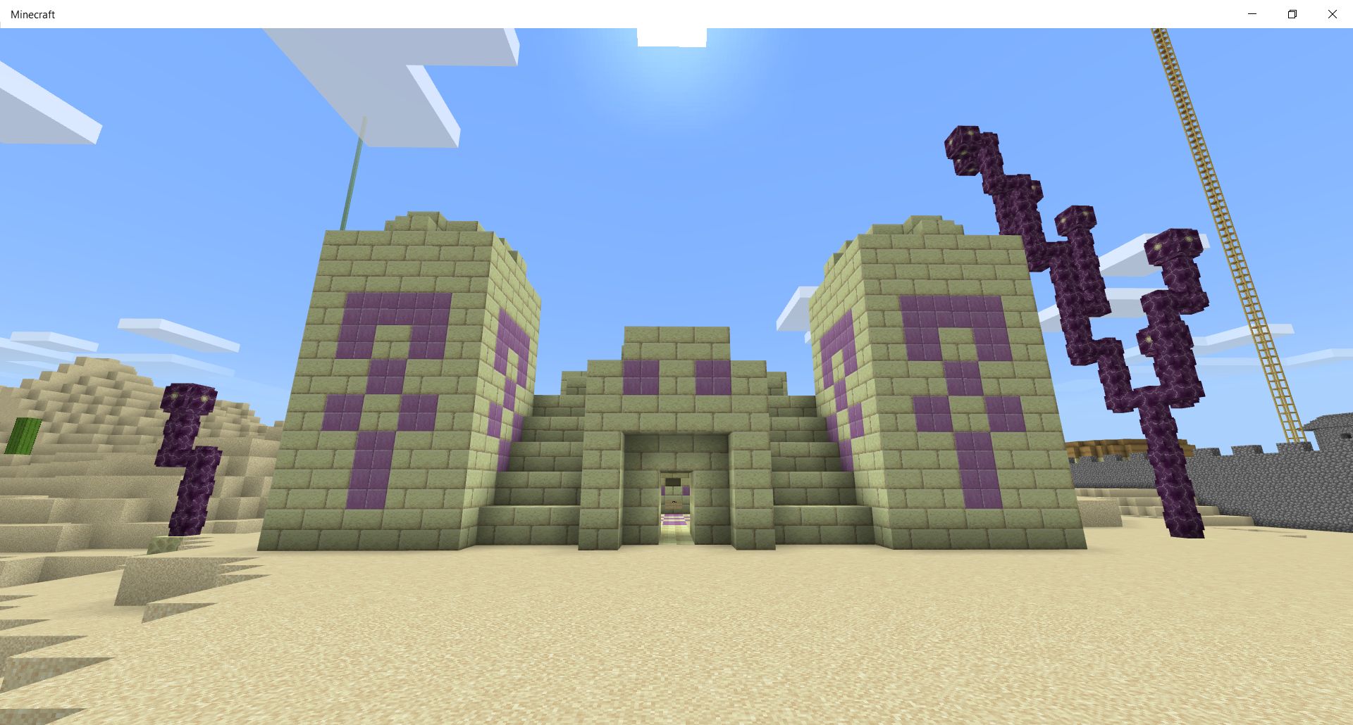 End Temple, I kind of like this color scheme better then the desert temples color scheme ...