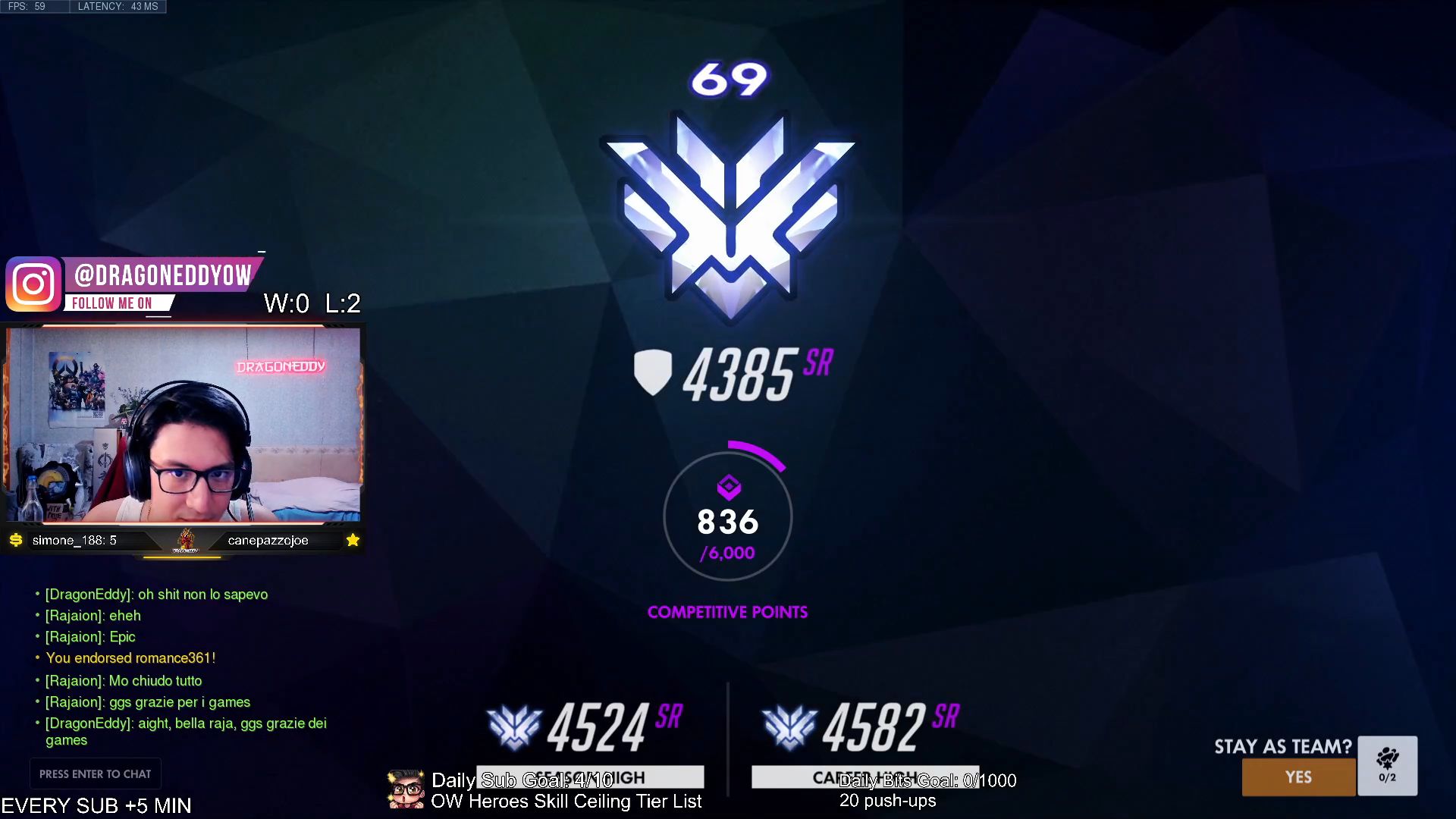 ended season at a nice rank | Scrolller