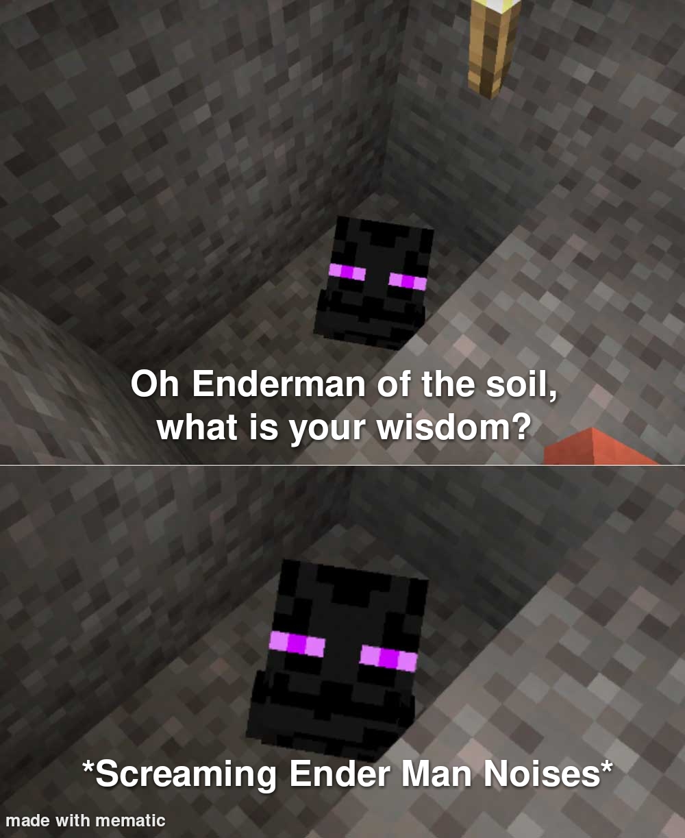 Enderman Senpai | Scrolller