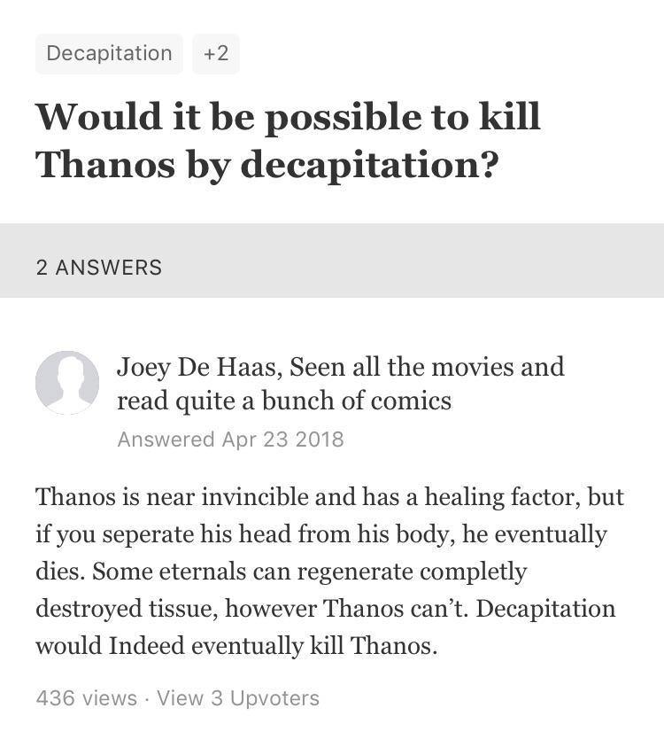 *ENDGAME SPOILERS* this guy called it | Scrolller