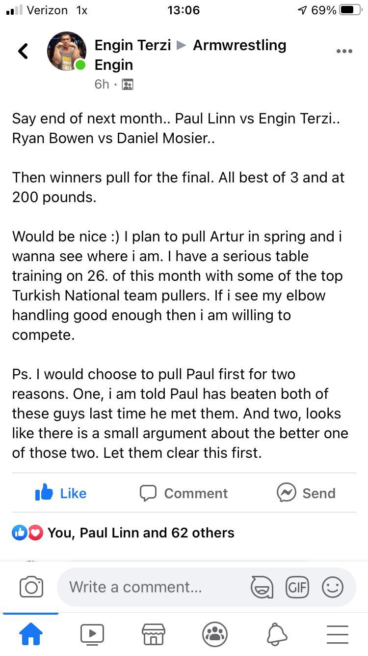 Engin proposes this middleweight showdown | Scrolller