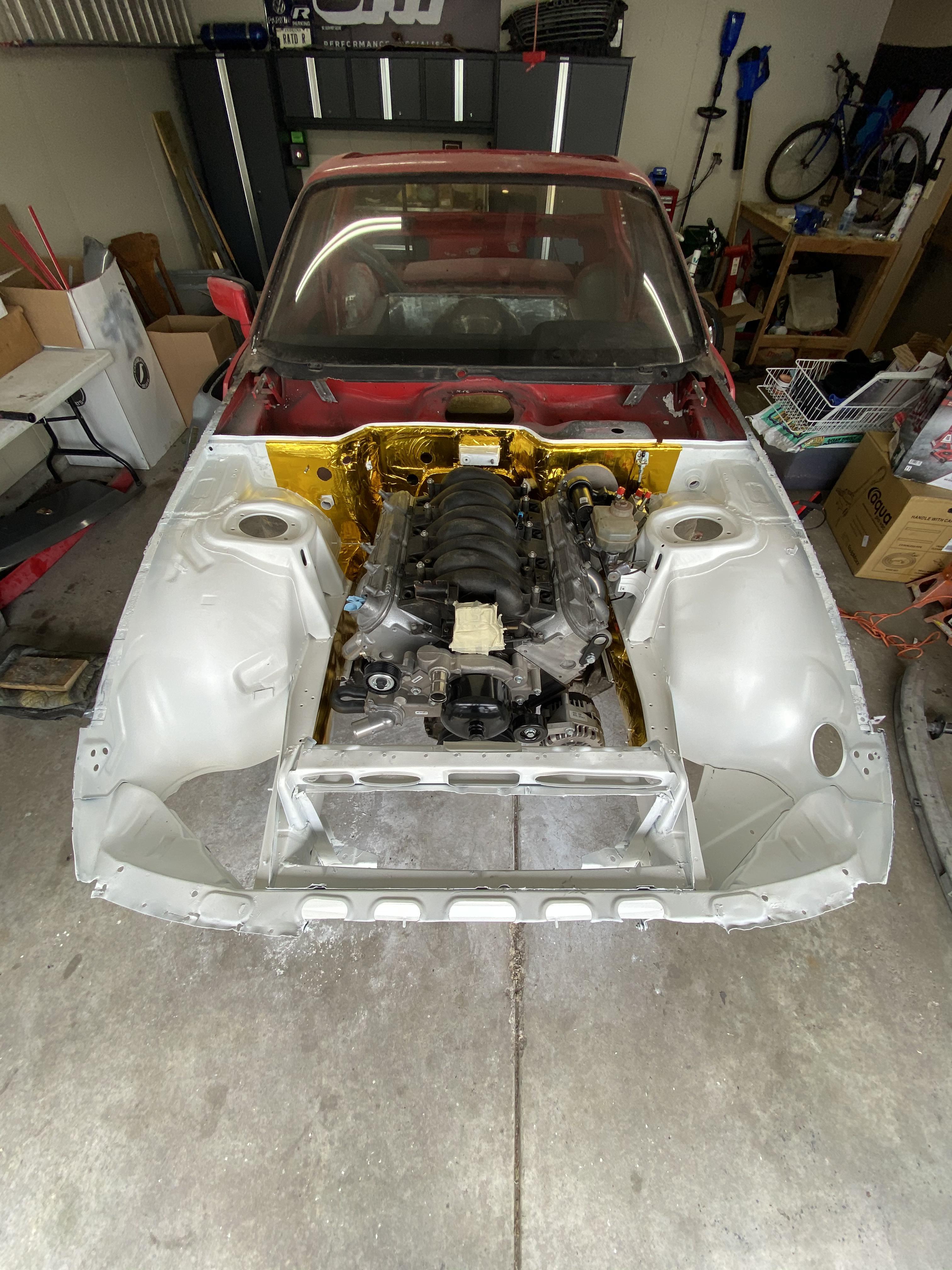 Engine is finally mounted! | Scrolller
