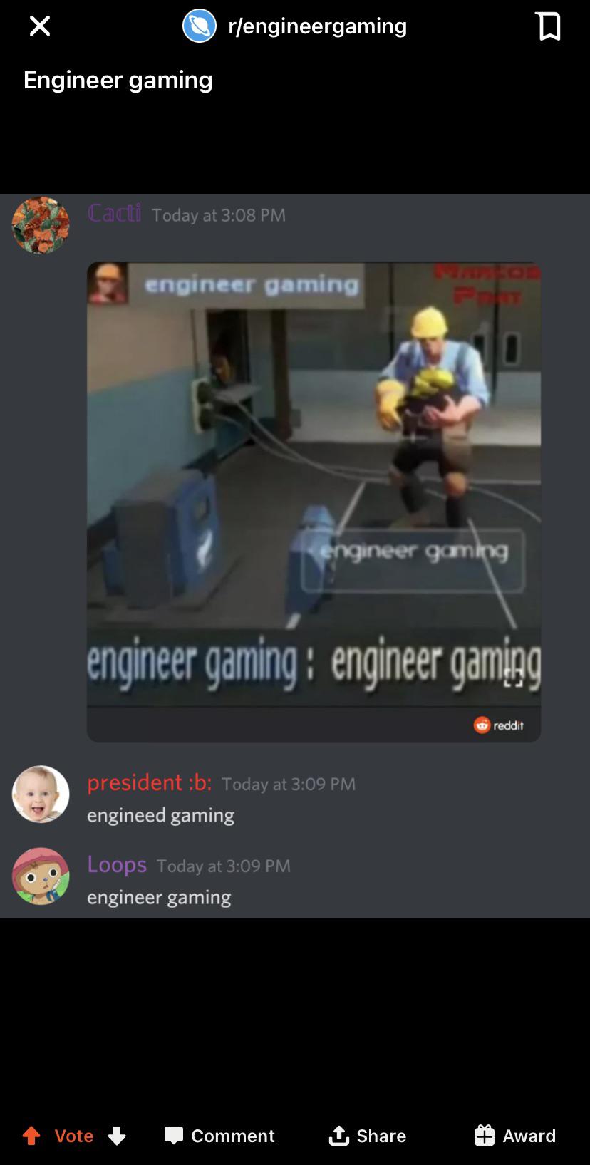 engineer gaming | Scrolller