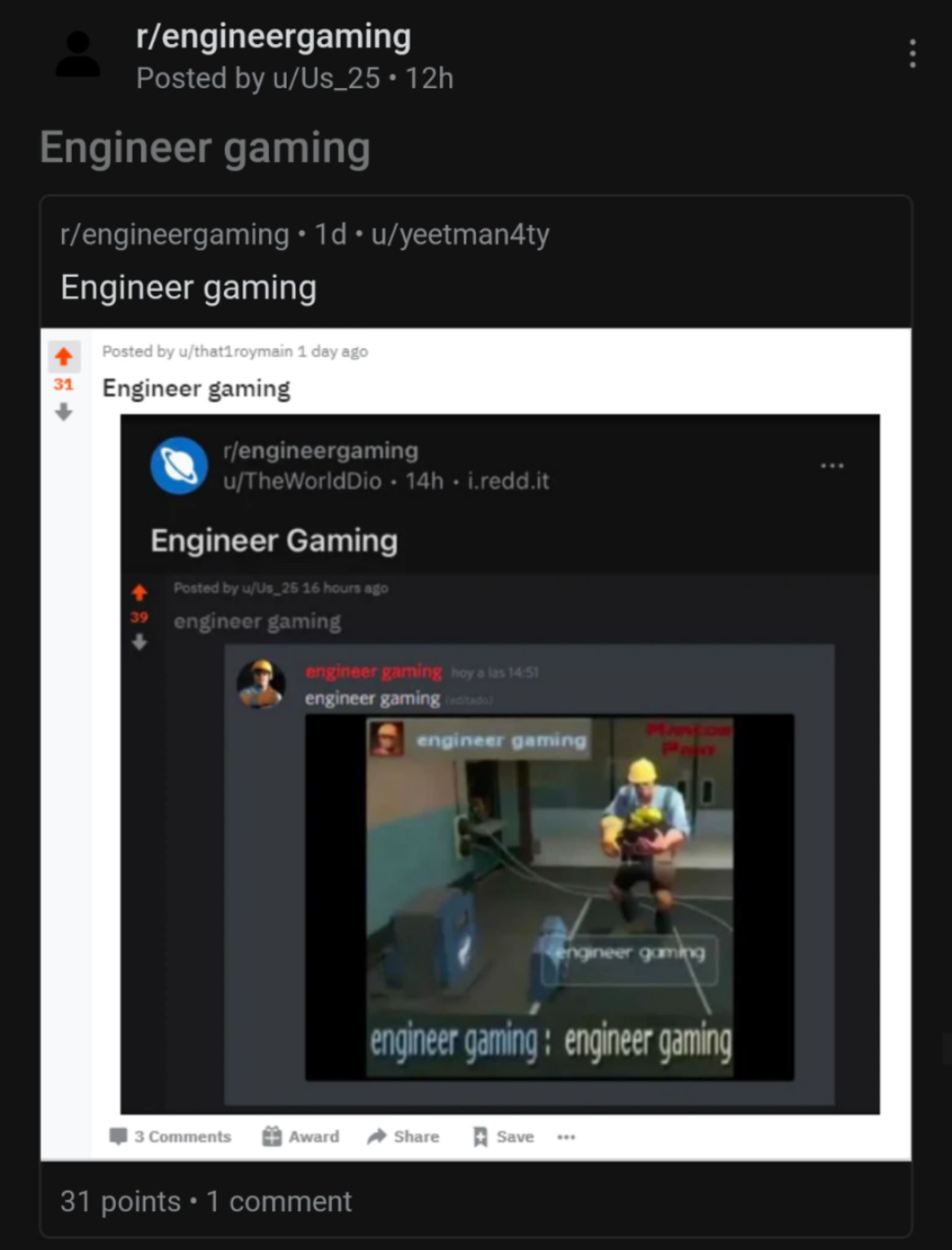 engineer gaming | Scrolller