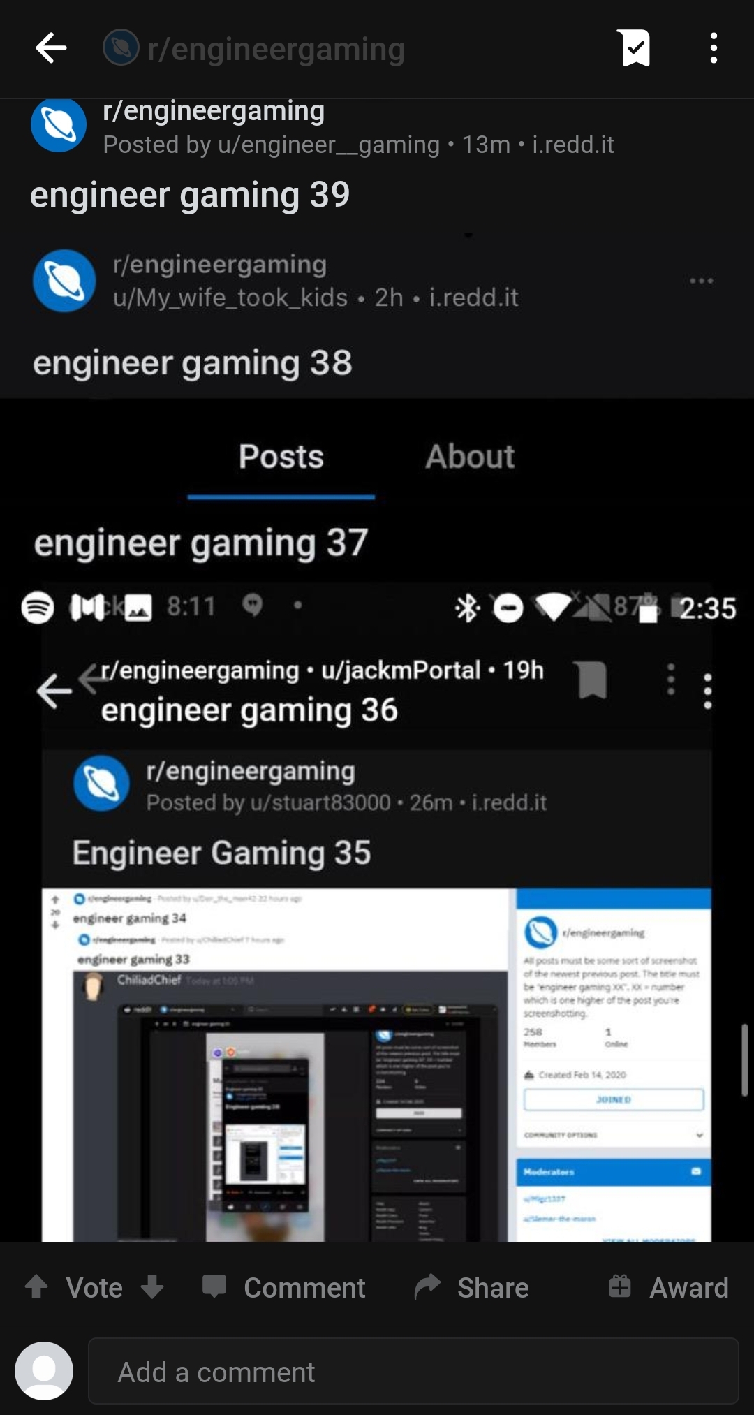 engineer gaming 40 | Scrolller